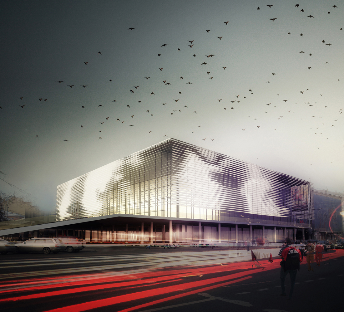 Moscow Pushkinsky Theatre by NODE Studio - Architizer