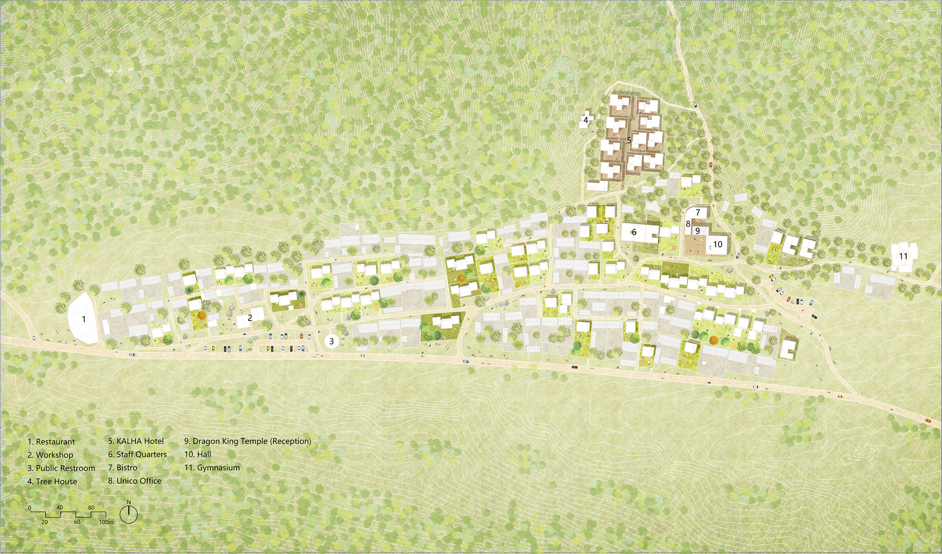 Idea 4068446: KALHA Hotel·“Unico” Village Renewal by CPLUS in Zhangjiakou, China - Architizer