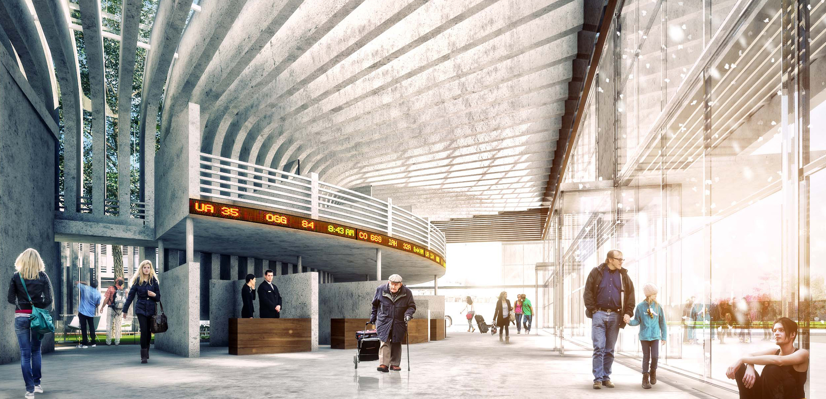 Luleburgaz Intercity Bus Terminal by NODE Studio - Architizer
