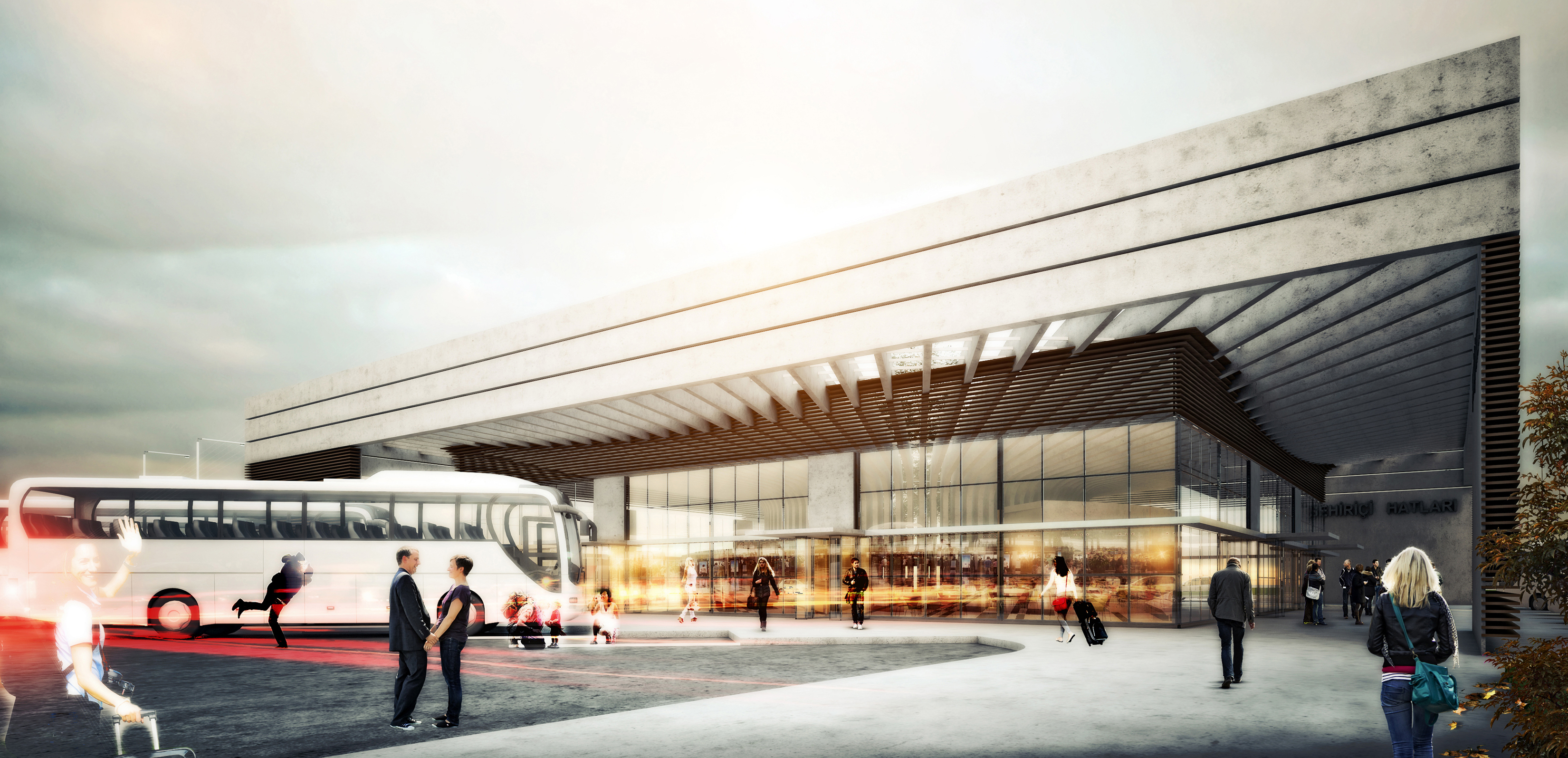 Luleburgaz Intercity Bus Terminal by NODE Studio - Architizer