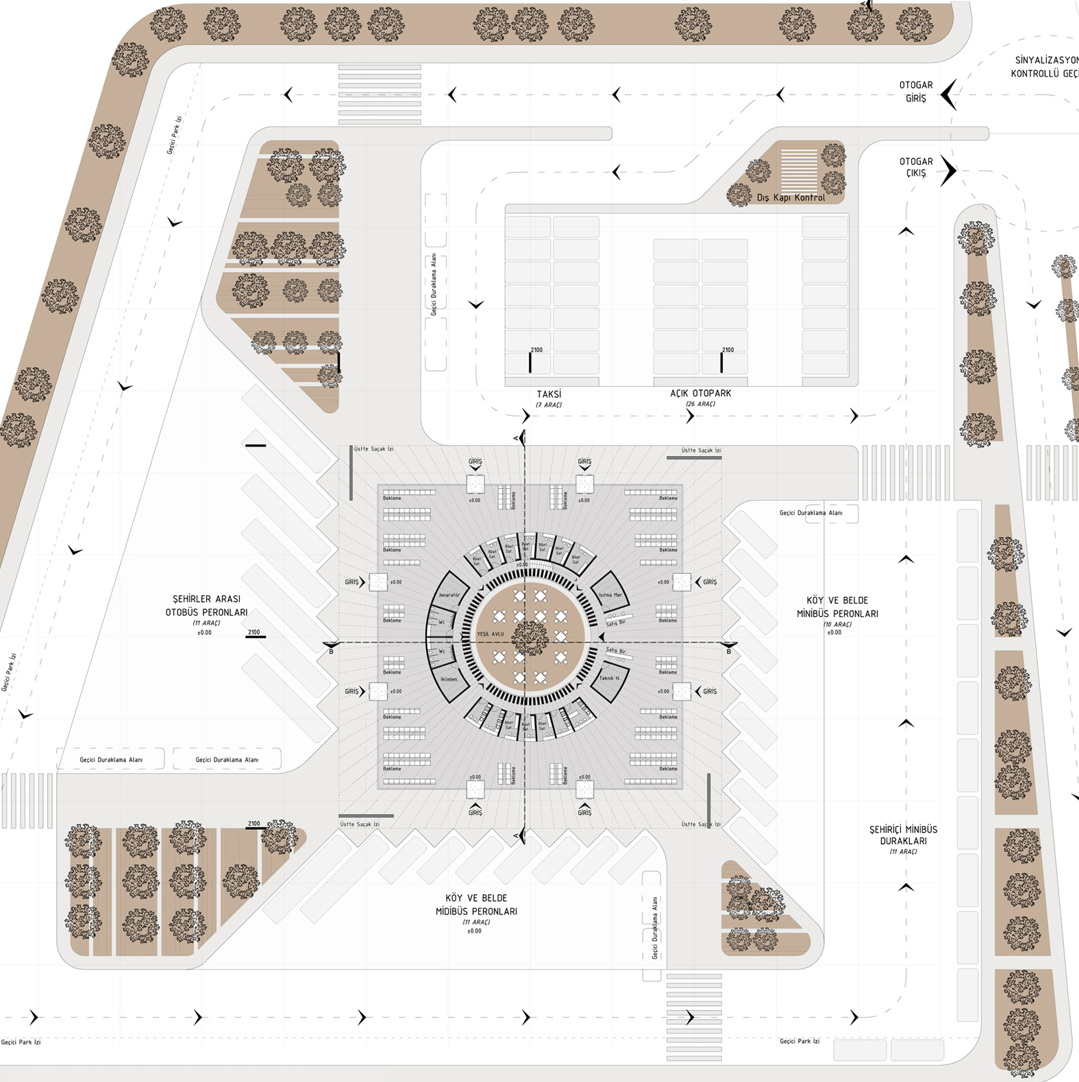 Luleburgaz Intercity Bus Terminal by NODE Studio - Architizer
