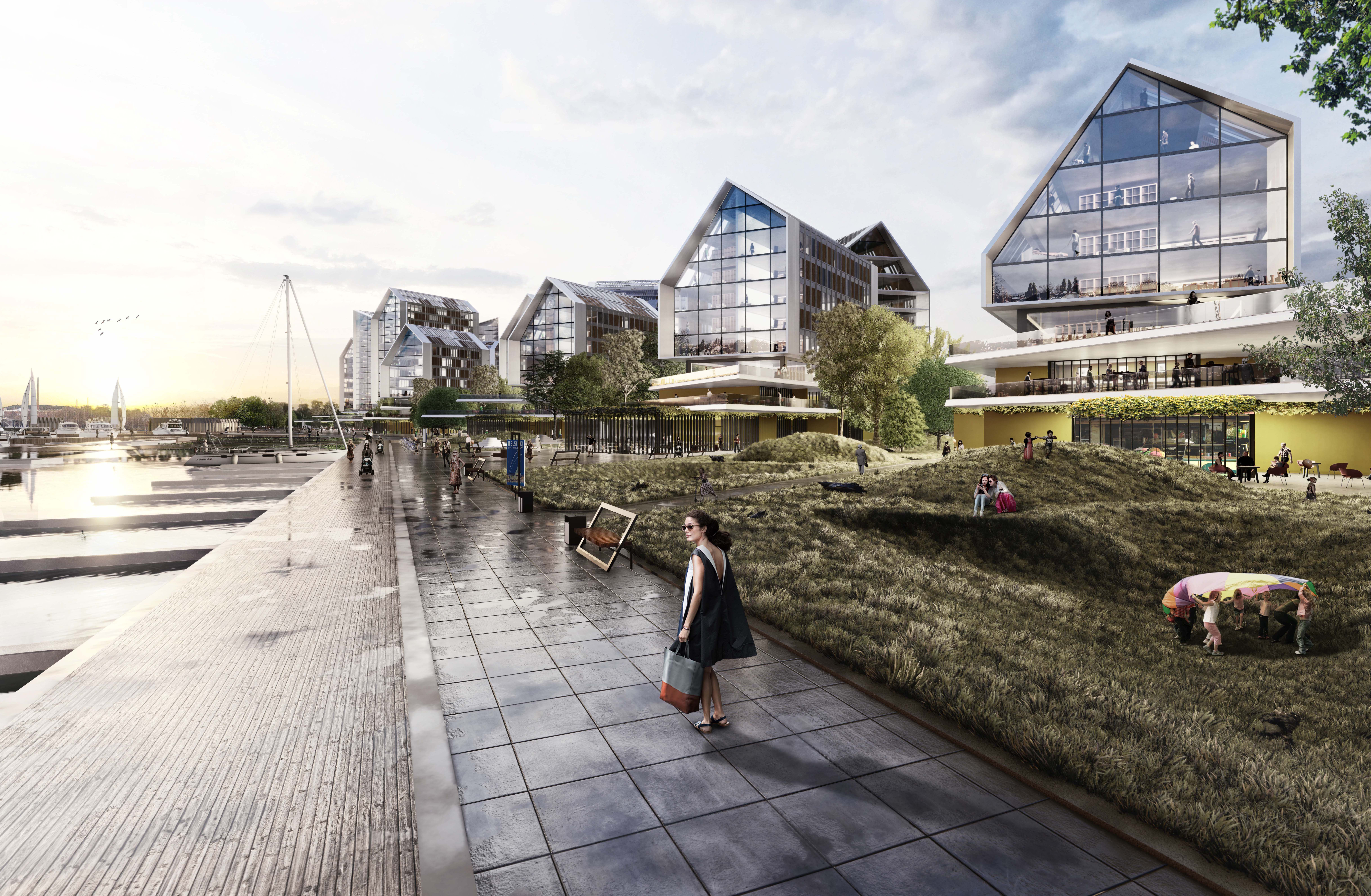 Viinikanlahti Urban Design by NODE Studio - Architizer