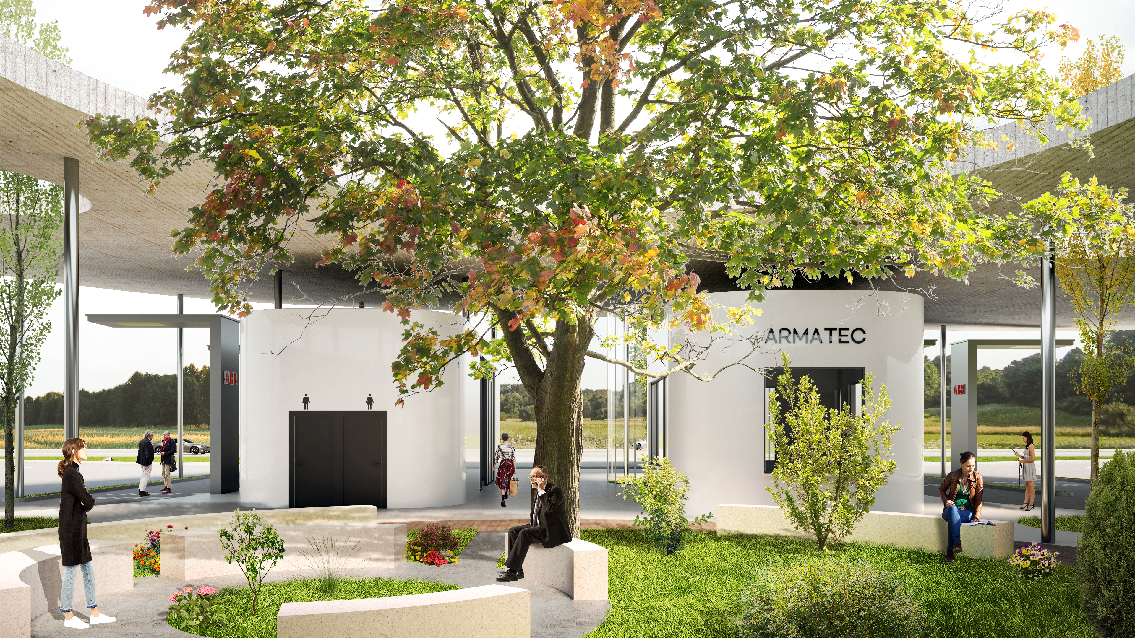 Armatec Energy Electric Vehicle Charging Station by NODE Studio ...