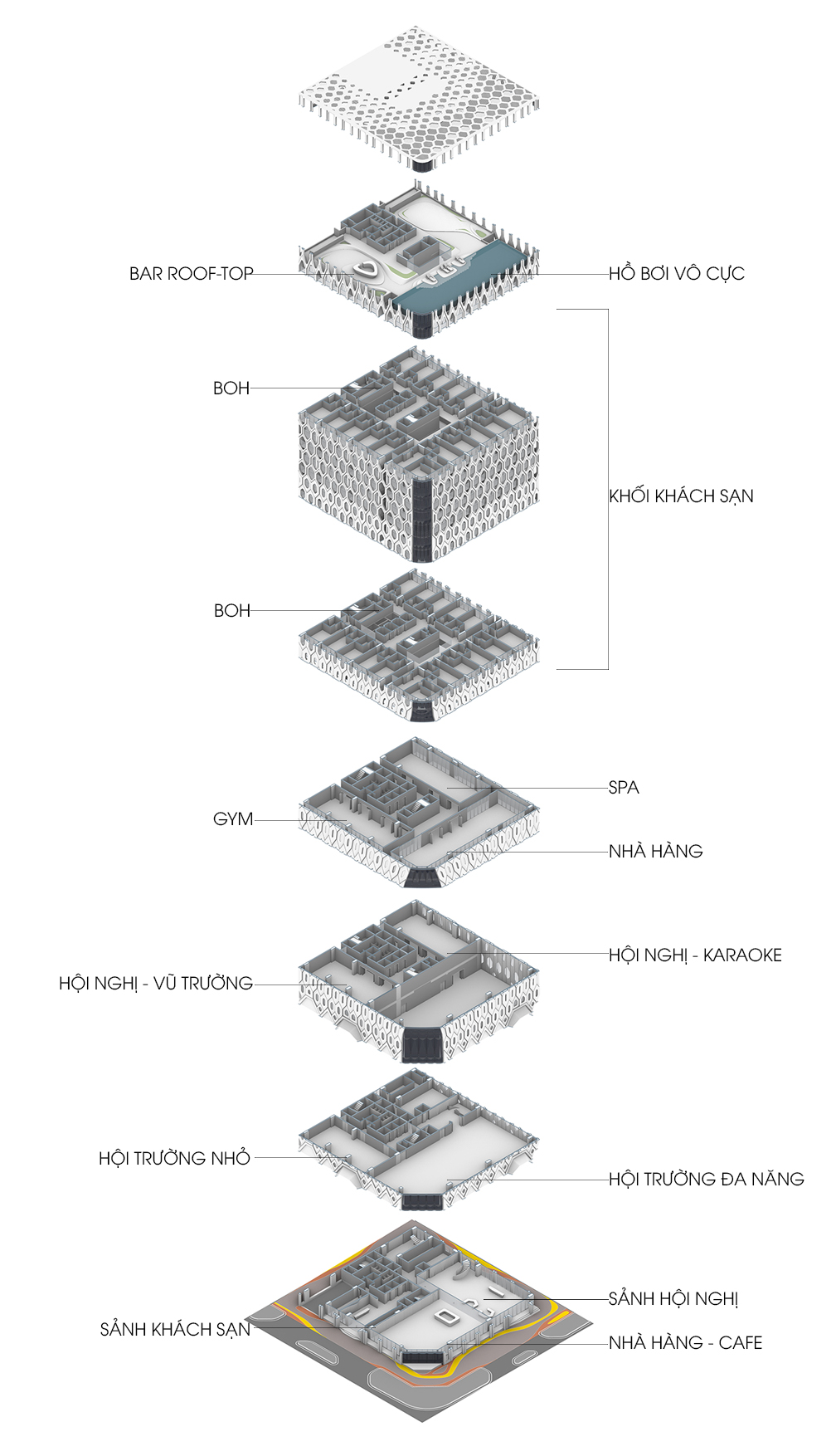 Stone Plate Hotel by XMArchitect - Architizer