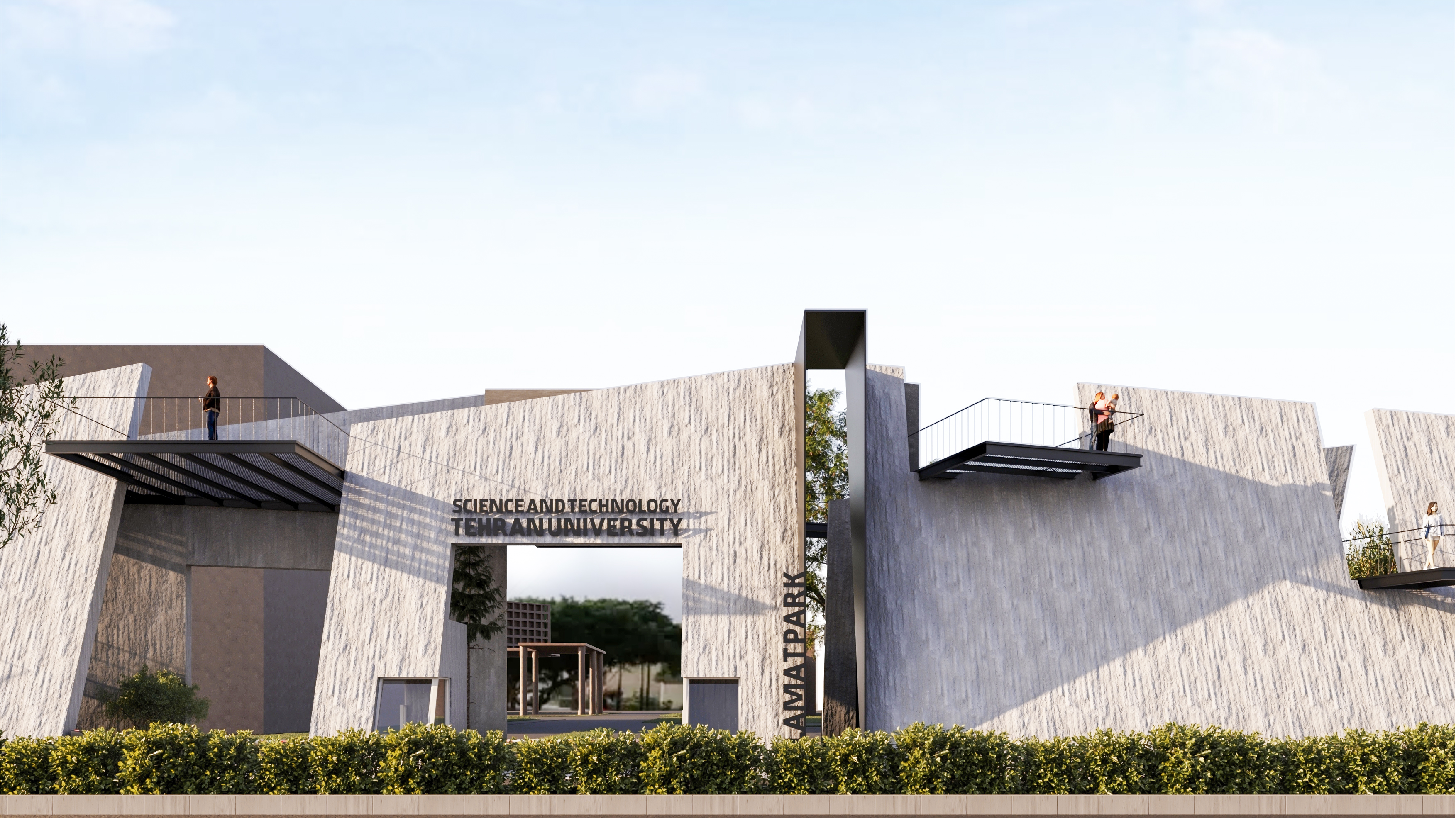 Science Wall (Entrance Gate) by DAP STUDIO - Architizer