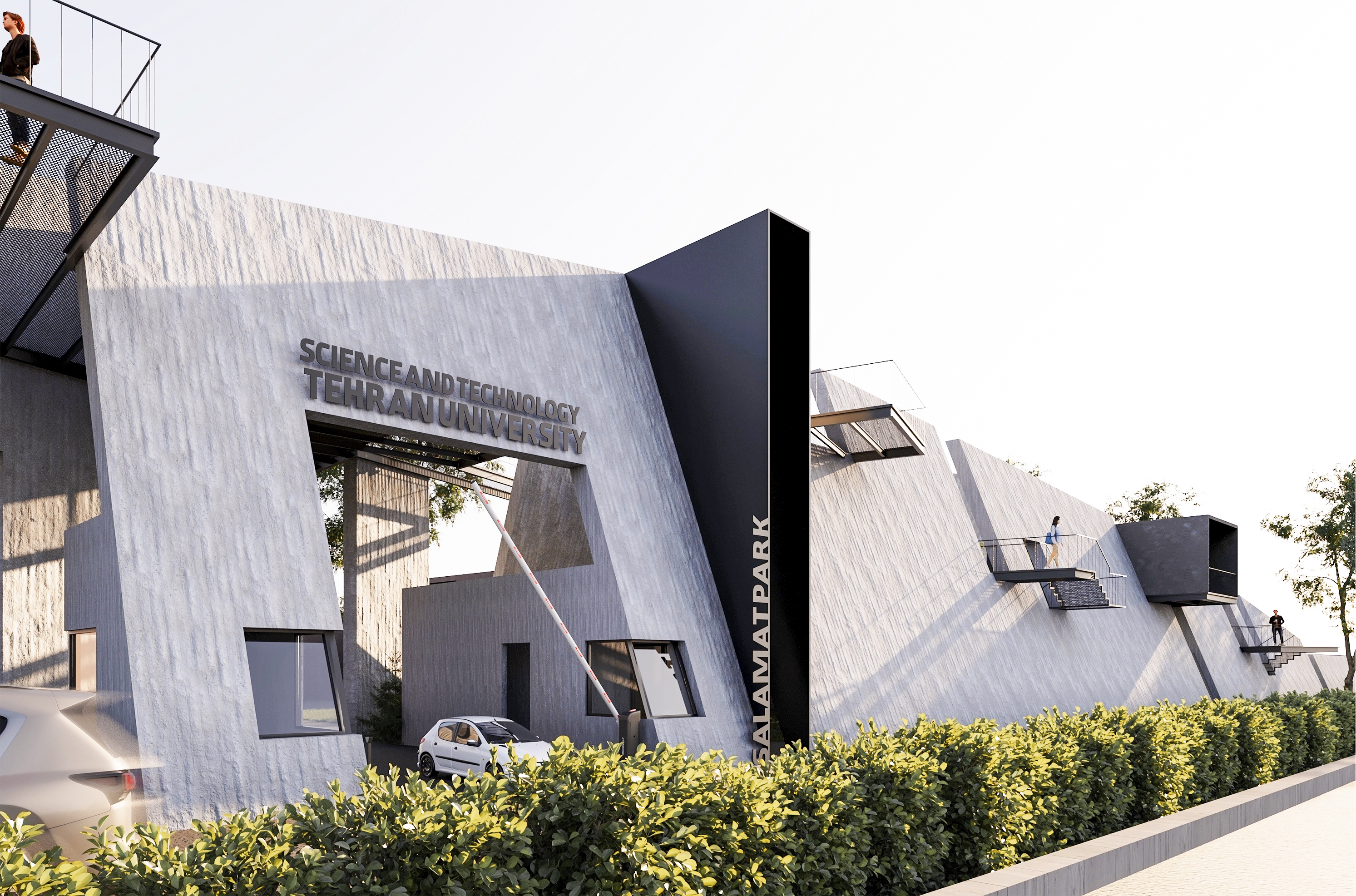 Science Wall (Entrance Gate) by DAP STUDIO - Architizer