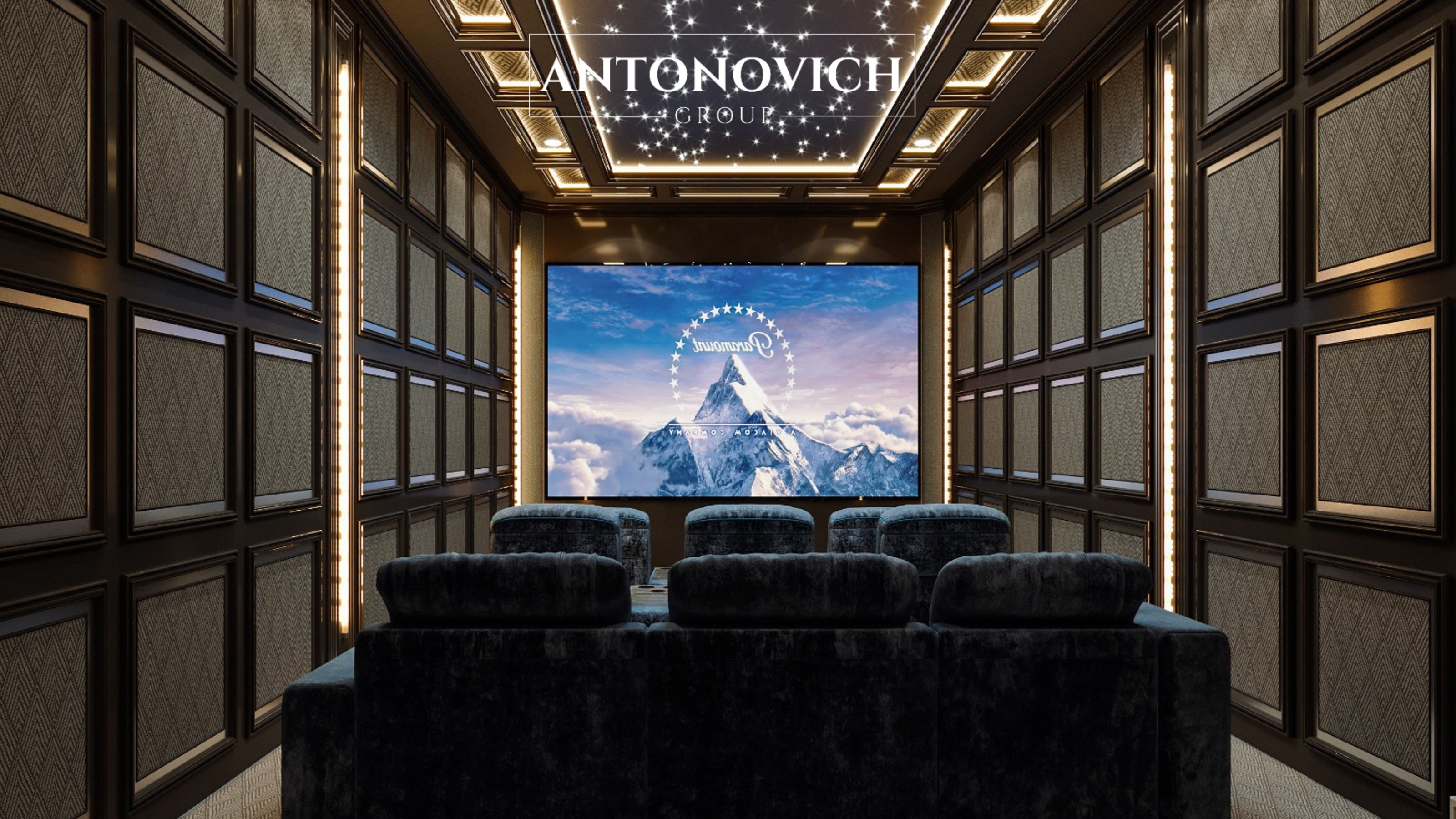 Luxury Fit-Out for Home Cinemas by LUXURY ANTONOVICH DESIGN - Architizer