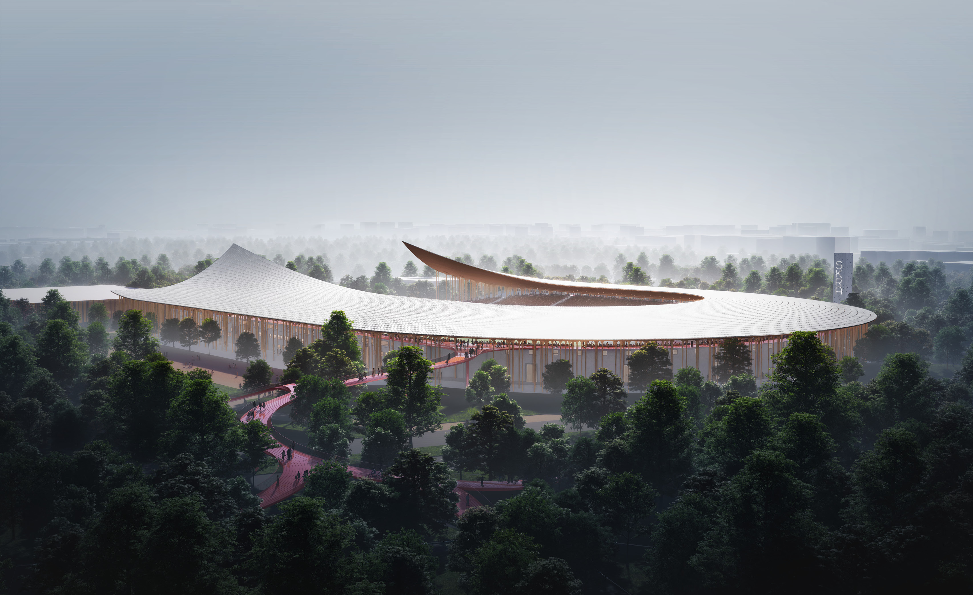 SKRA Stadium by Entropic - Architizer