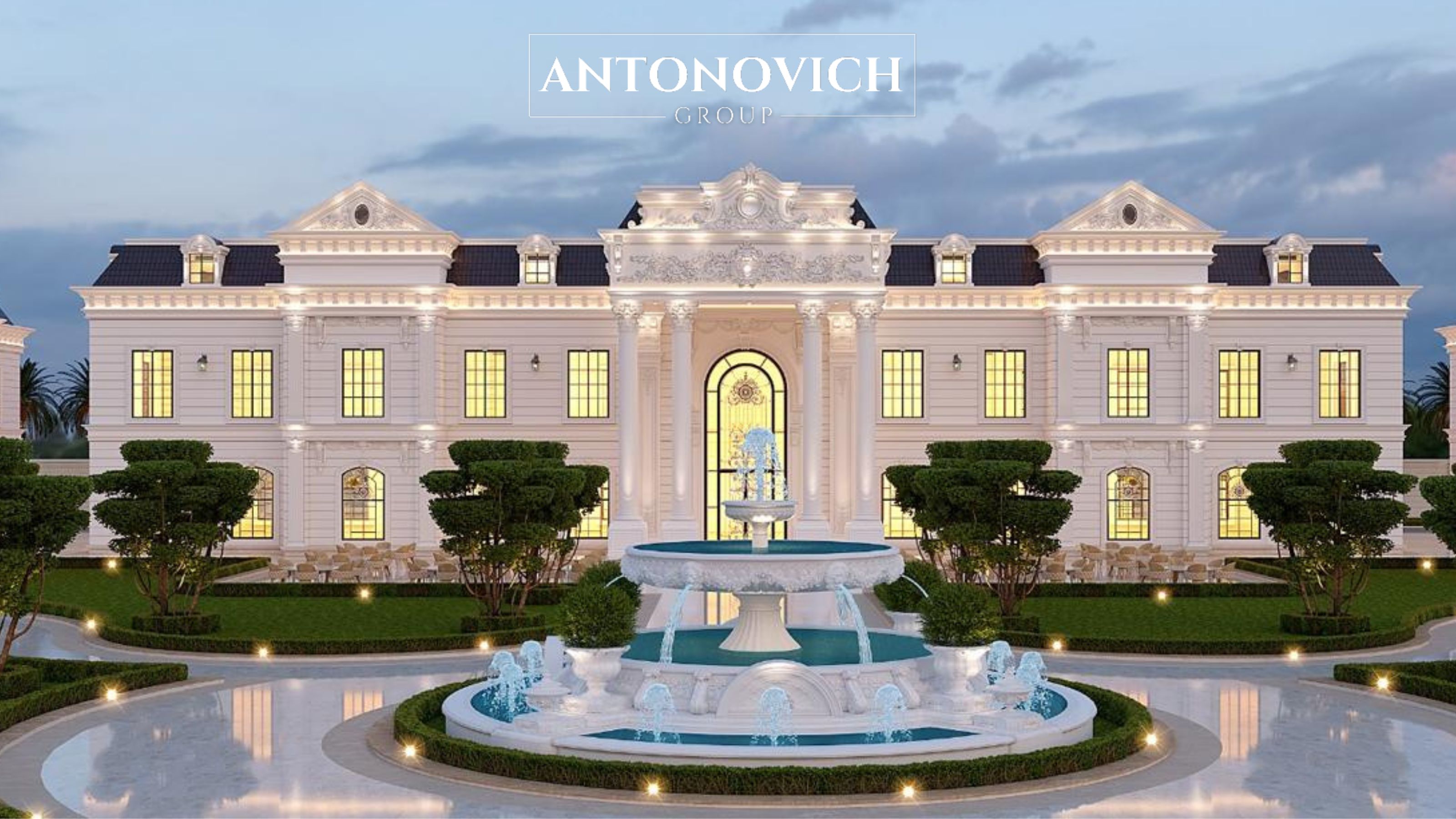 Antonovich Group's Masterpiece in Royal Palace Exterior Architecture by ...