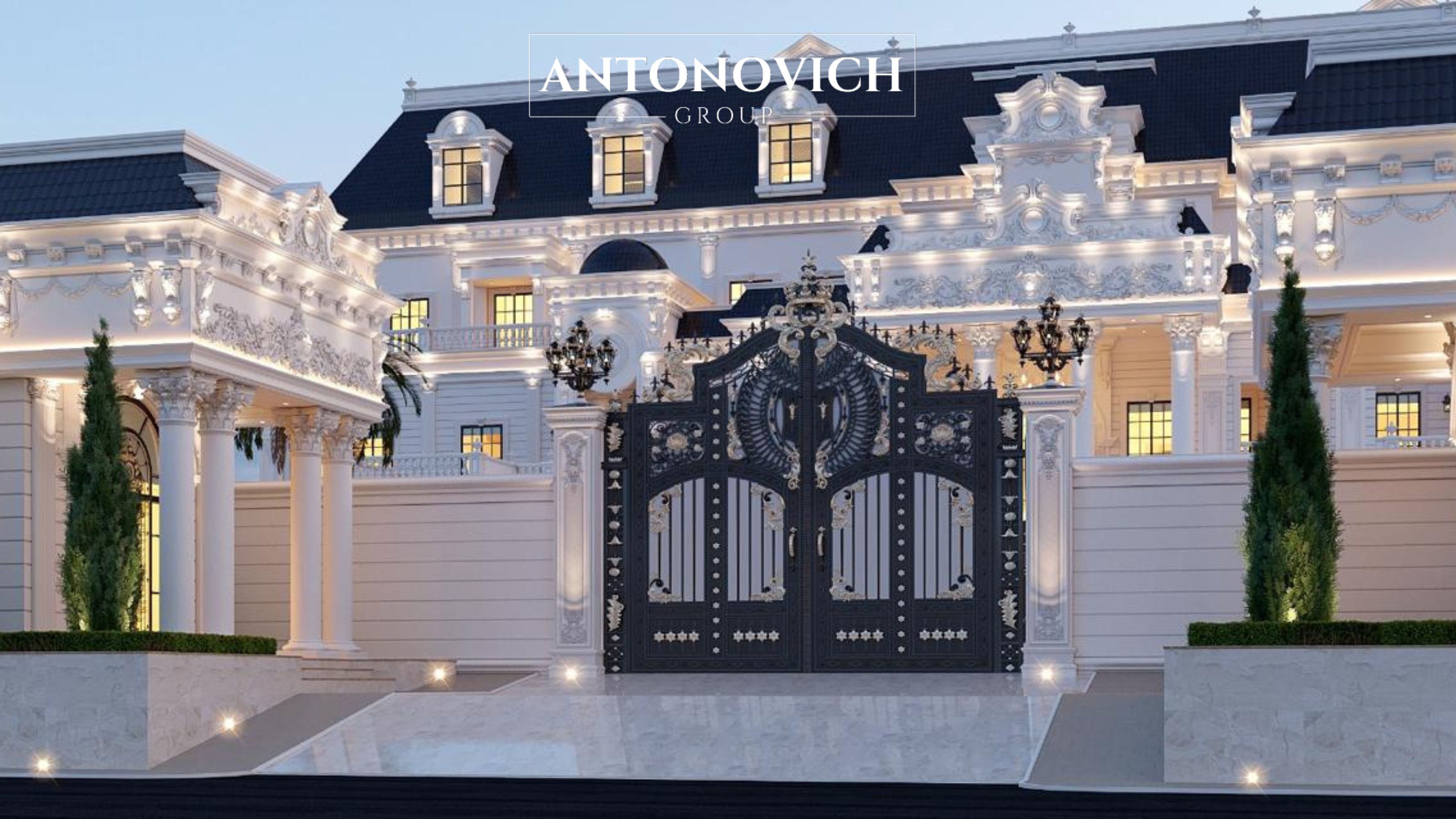 Antonovich Group's Masterpiece in Royal Palace Exterior Architecture by ...