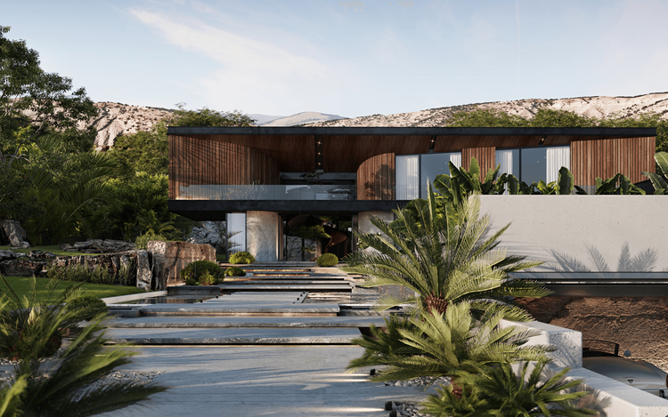 Idea 4076956: Architectural project of a four-story house in the ...