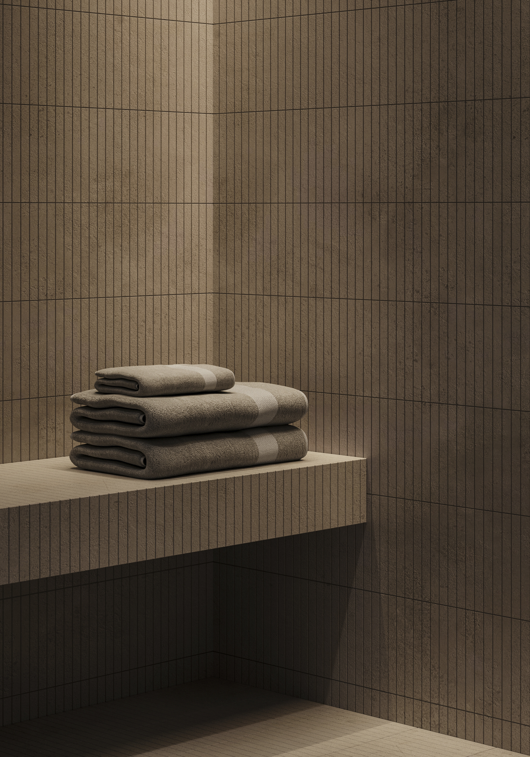 Visualization of the master bathroom by AMB render - Architizer