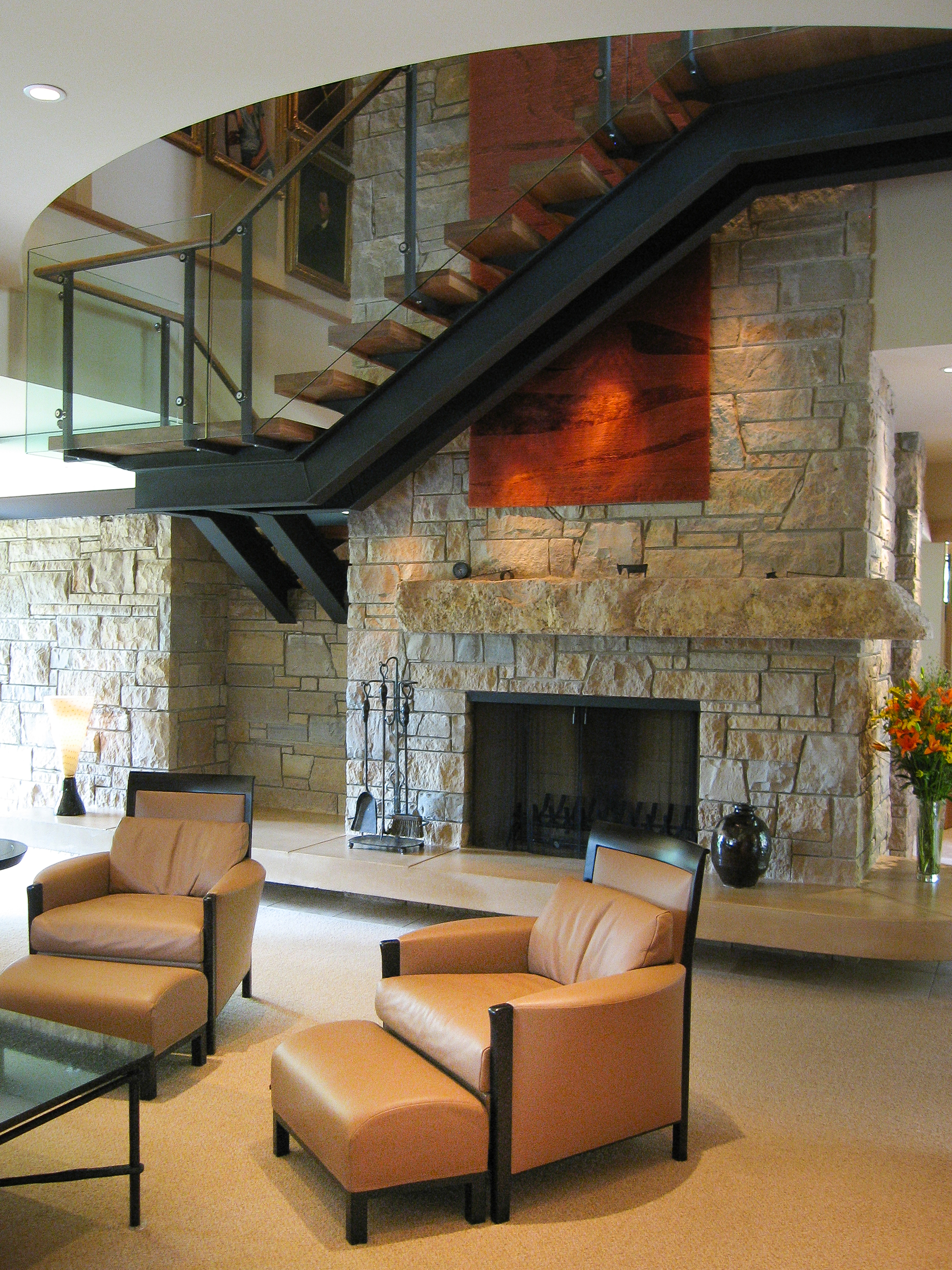 Missouri House of Stone & Copper by Bjella Architecture - Architizer