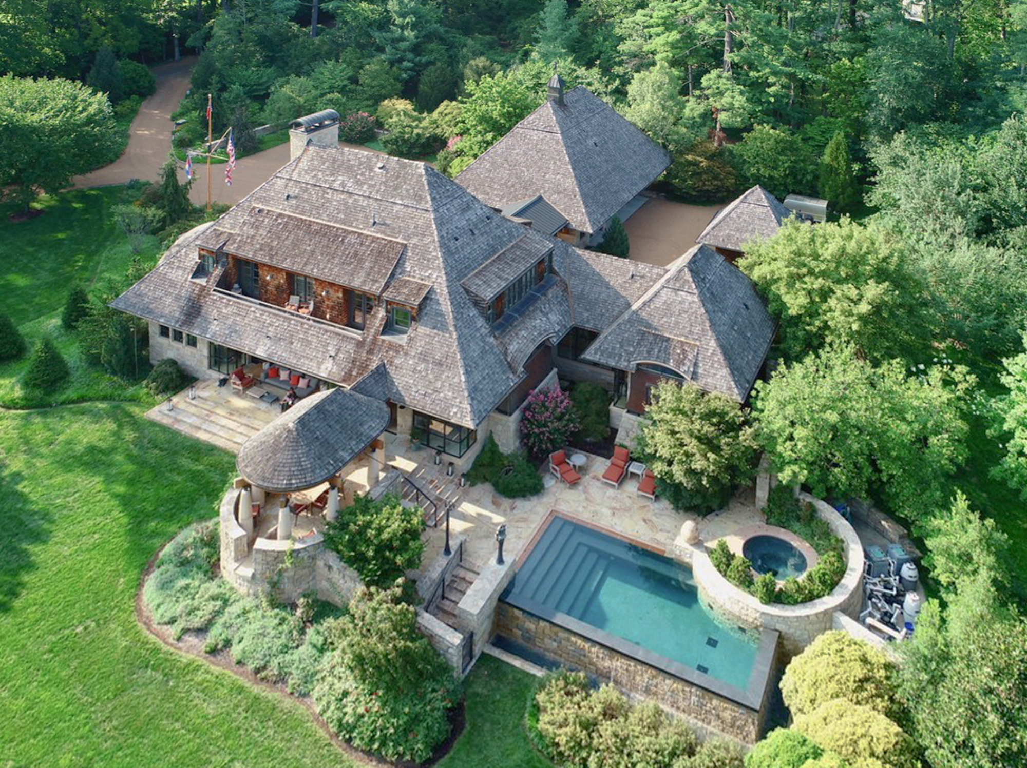 Missouri House of Stone & Copper by Bjella Architecture - Architizer