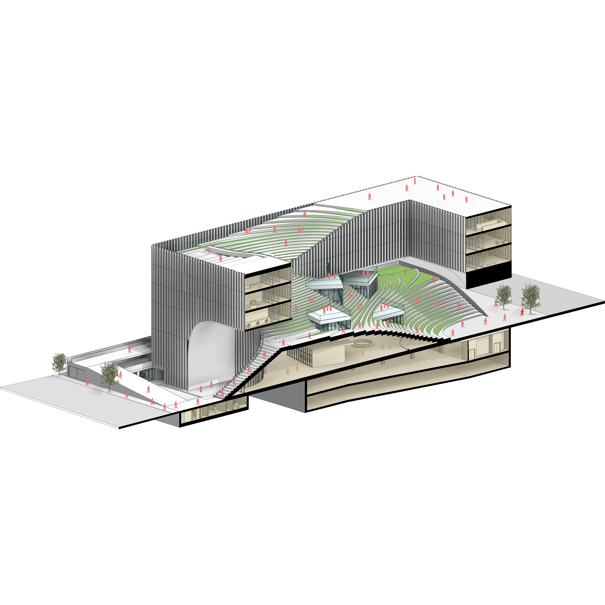Administrative building of Danesh Bonyan Arak Campus by rasa design ...