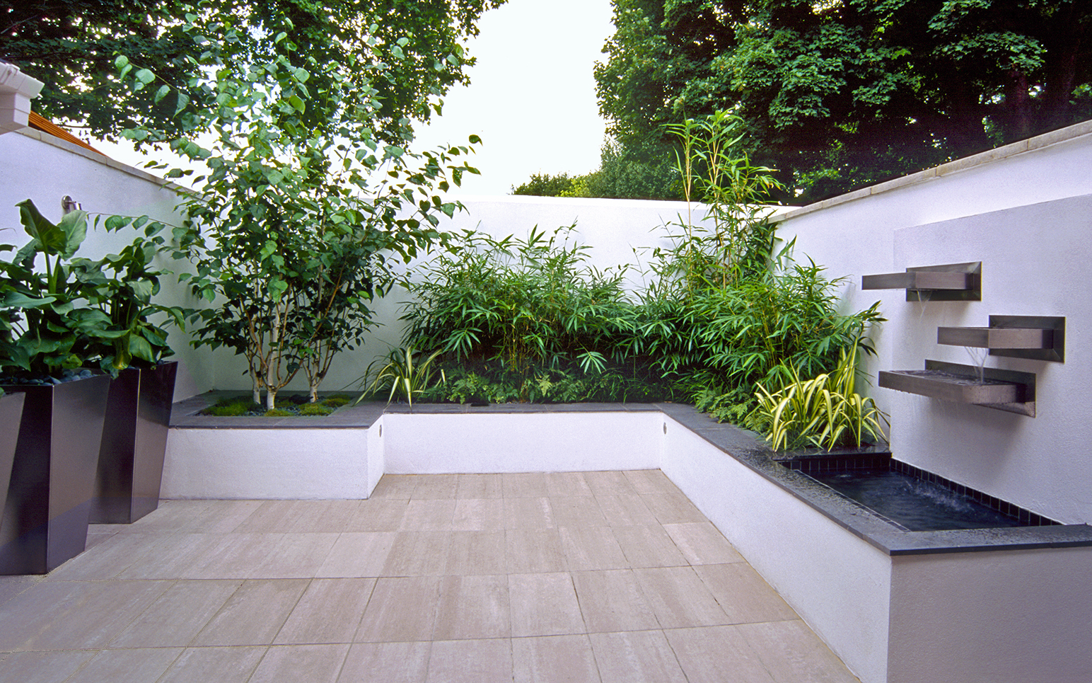 Parsons Green Courtyard Garden & Roof Terrace by Mylandscapes Roof ...