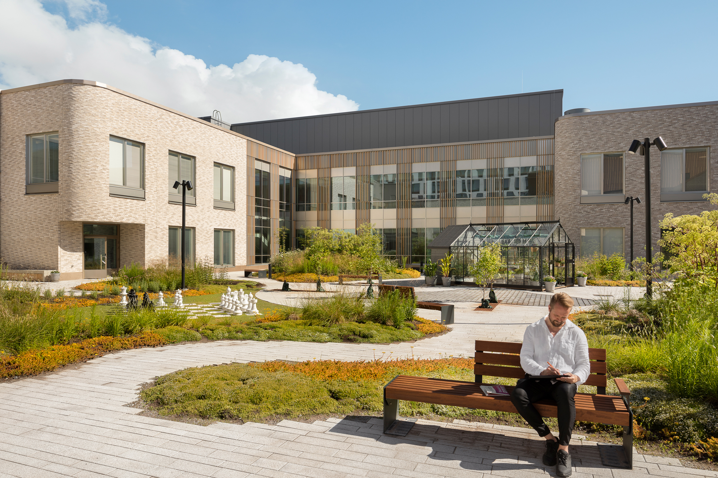 Tampere Psychiatric Clinic by C.F. Møller Architects - Architizer