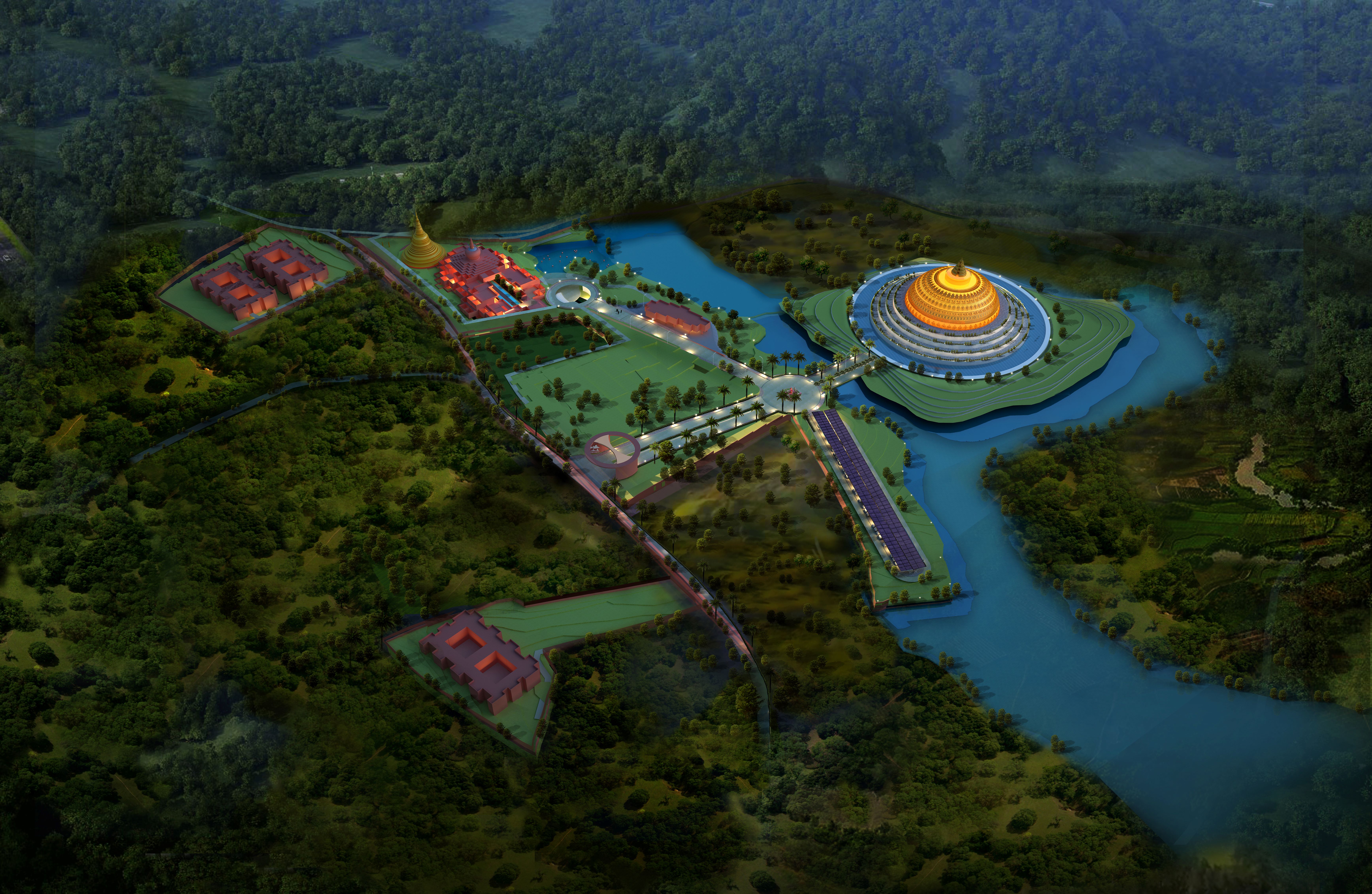 Dhamma Dipa International Buddhist University by 4site architects ...