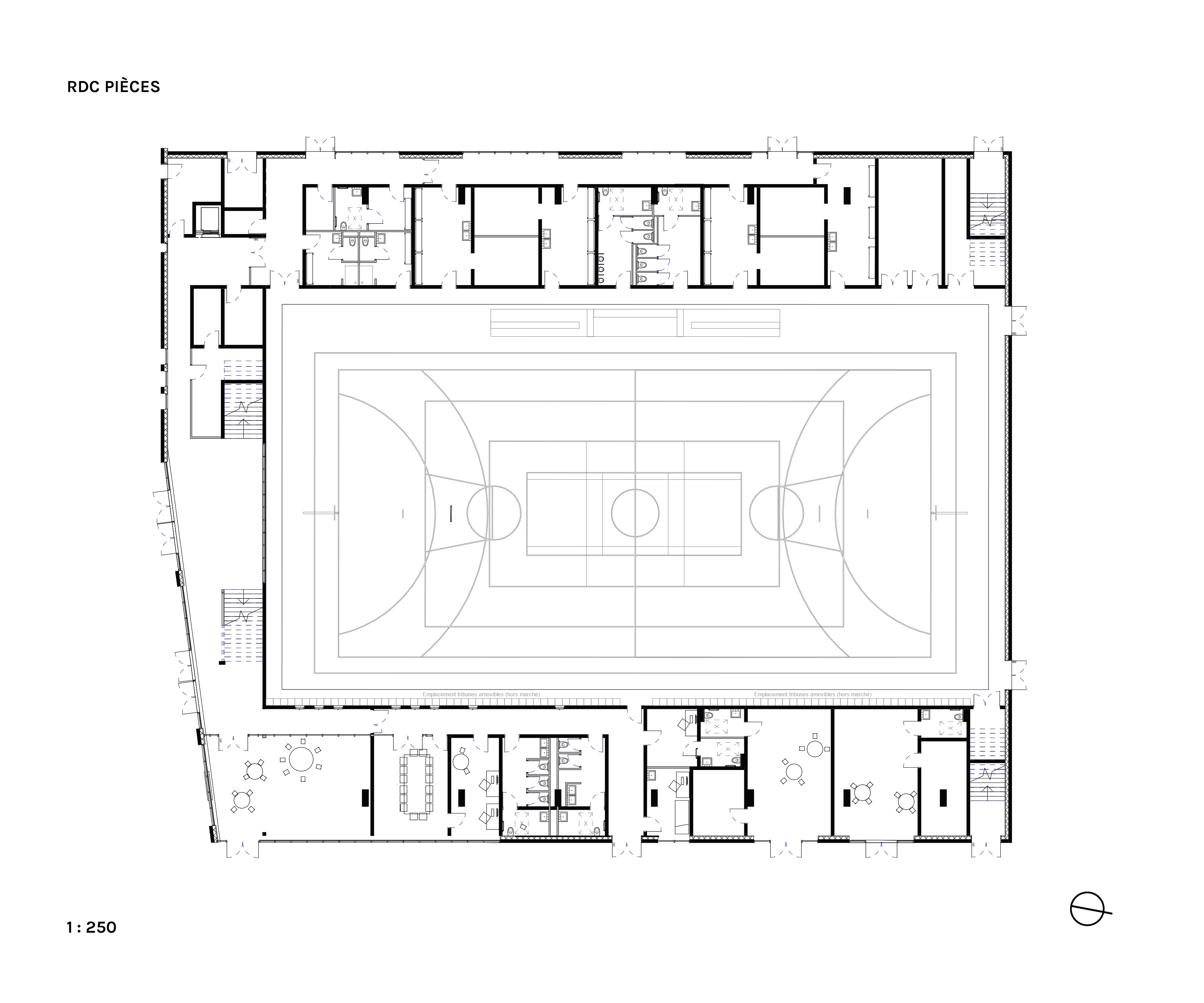 Guy Môquet gymnasium Aubervilliers (Greater Paris) by Atelier Aconcept ...