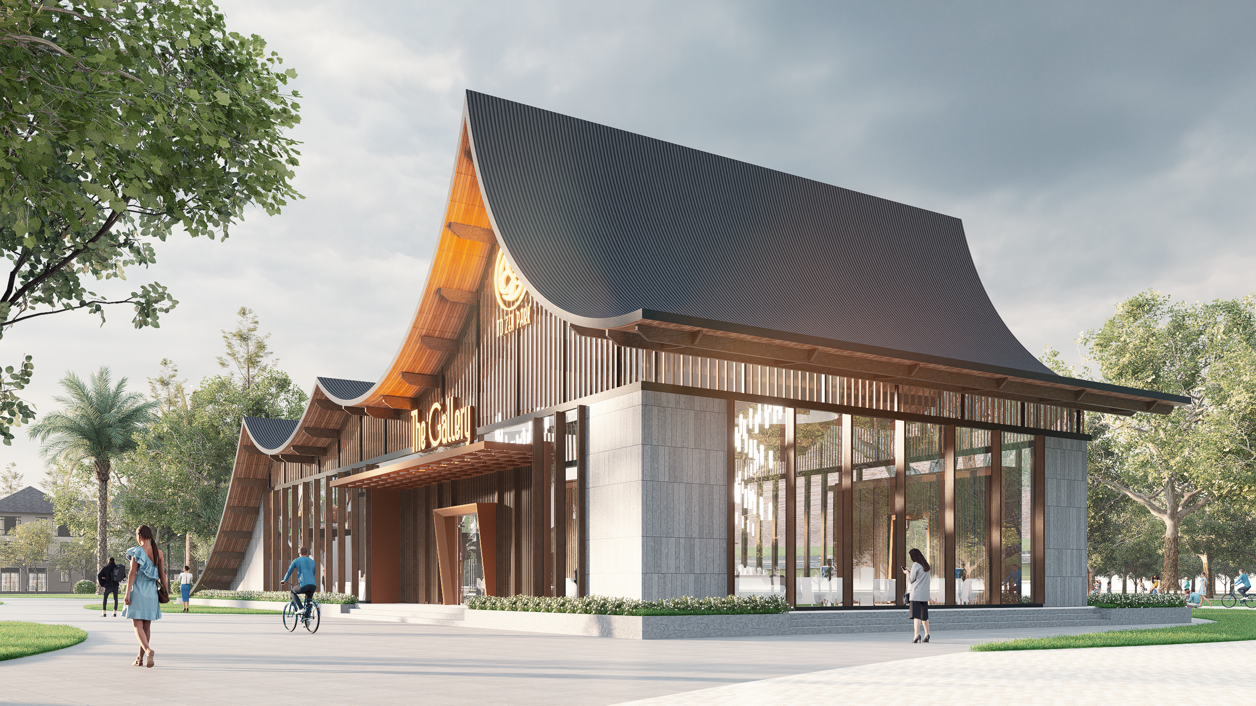 The Gallery Zen Park by VietanhAtelier-architect - Architizer