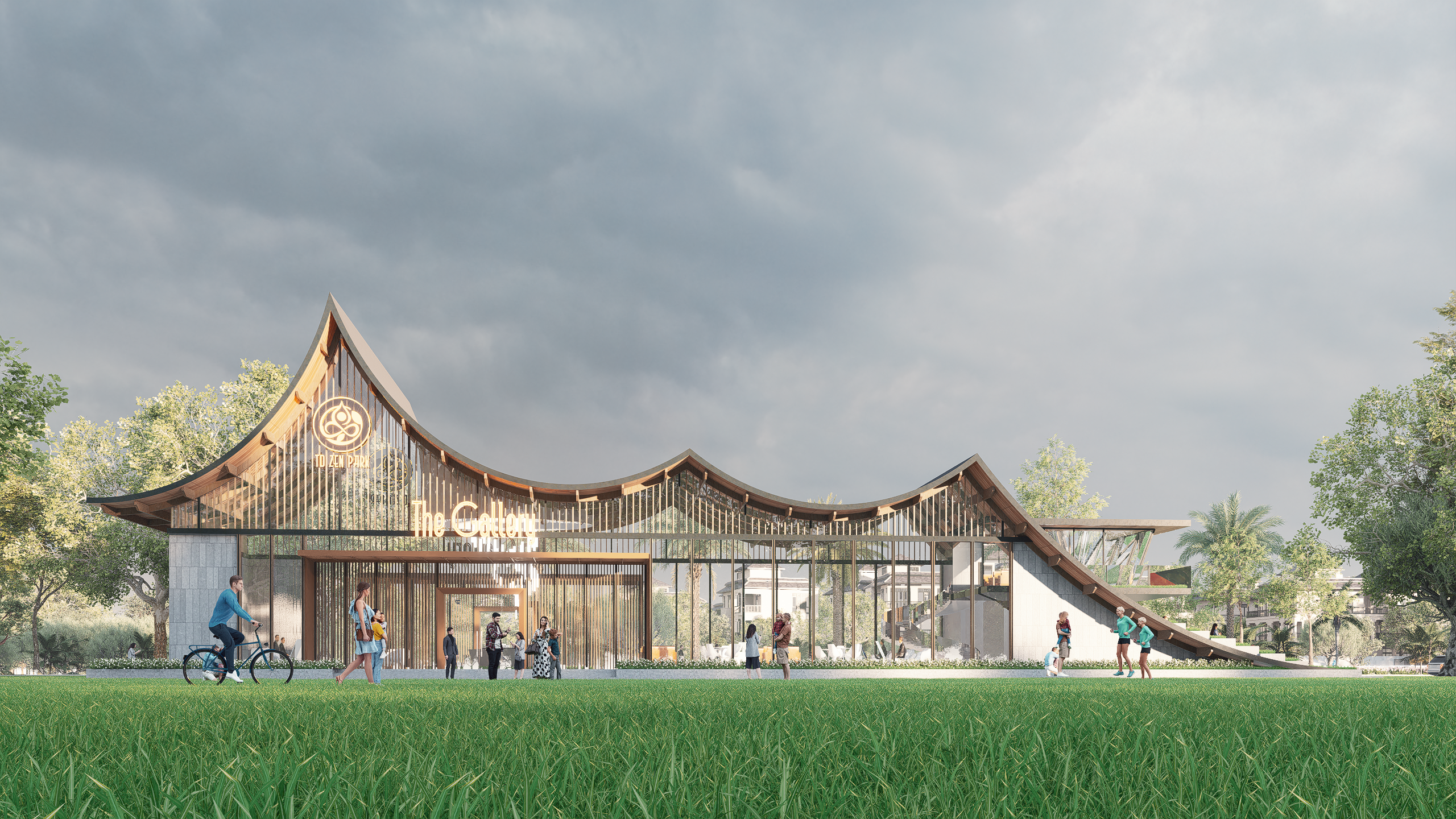 The Gallery Zen Park by VietanhAtelier-architect - Architizer