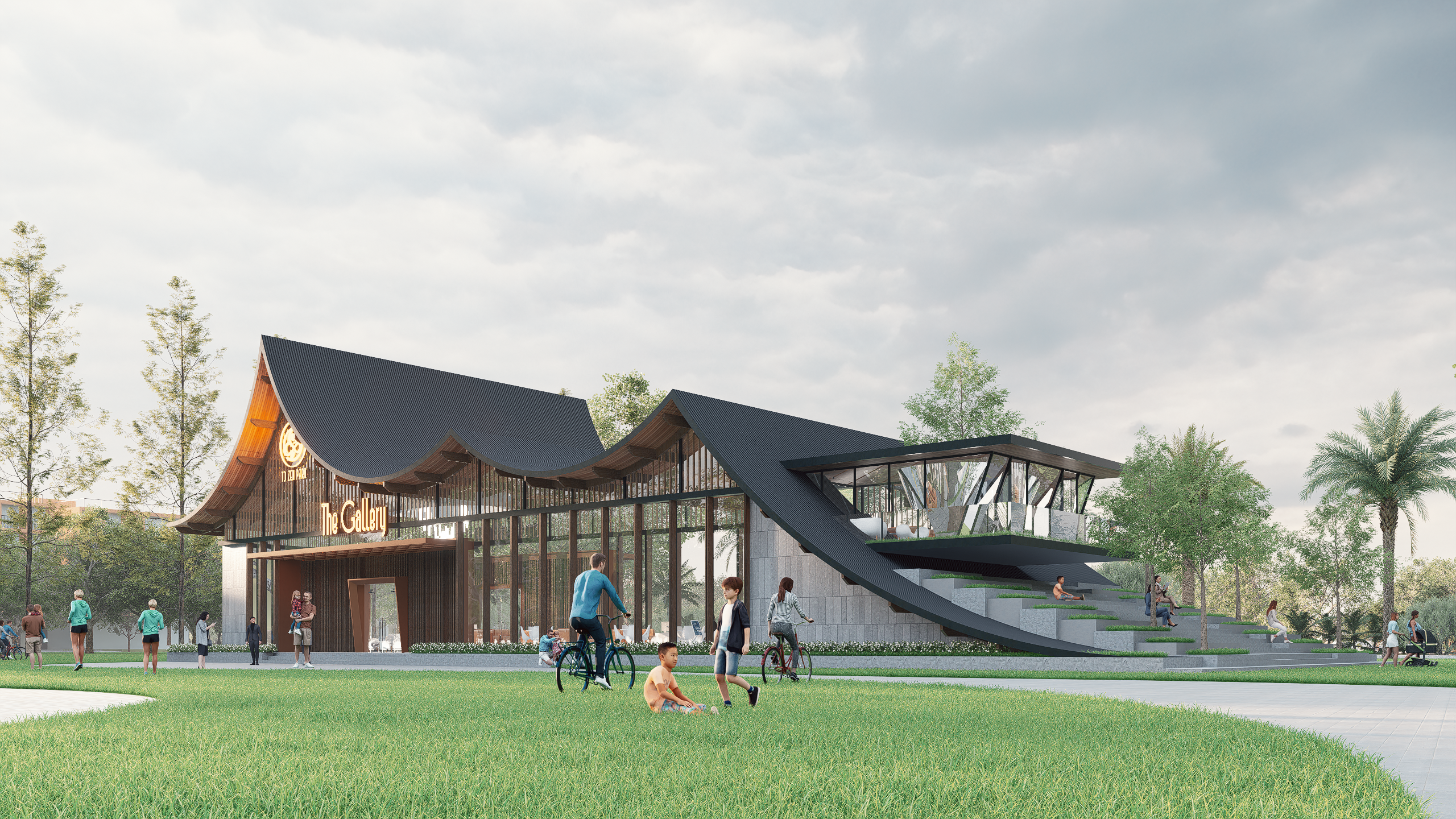 The Gallery Zen Park by VietanhAtelier-architect - Architizer