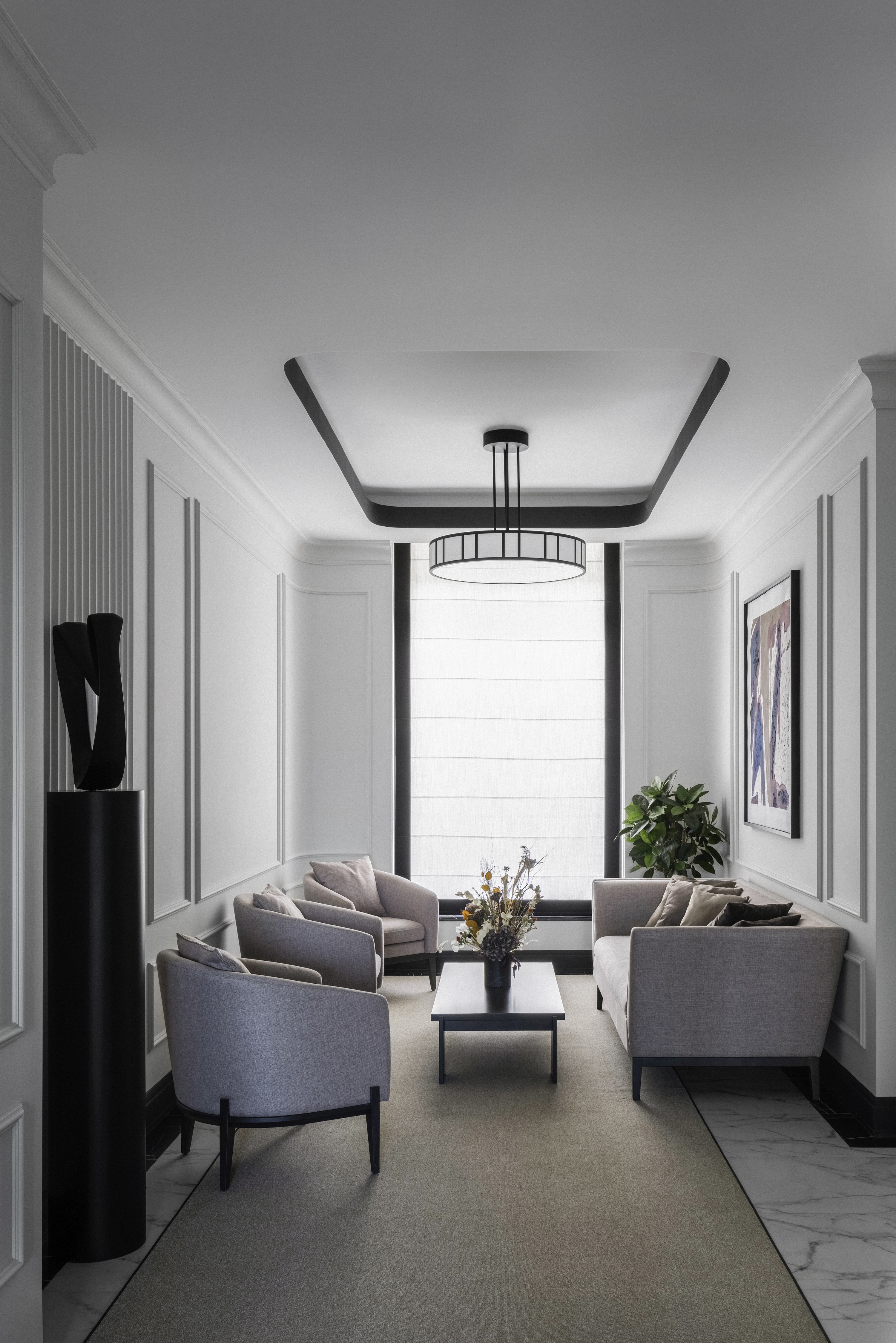Modern style interior in residential area by Brusnika - Architizer