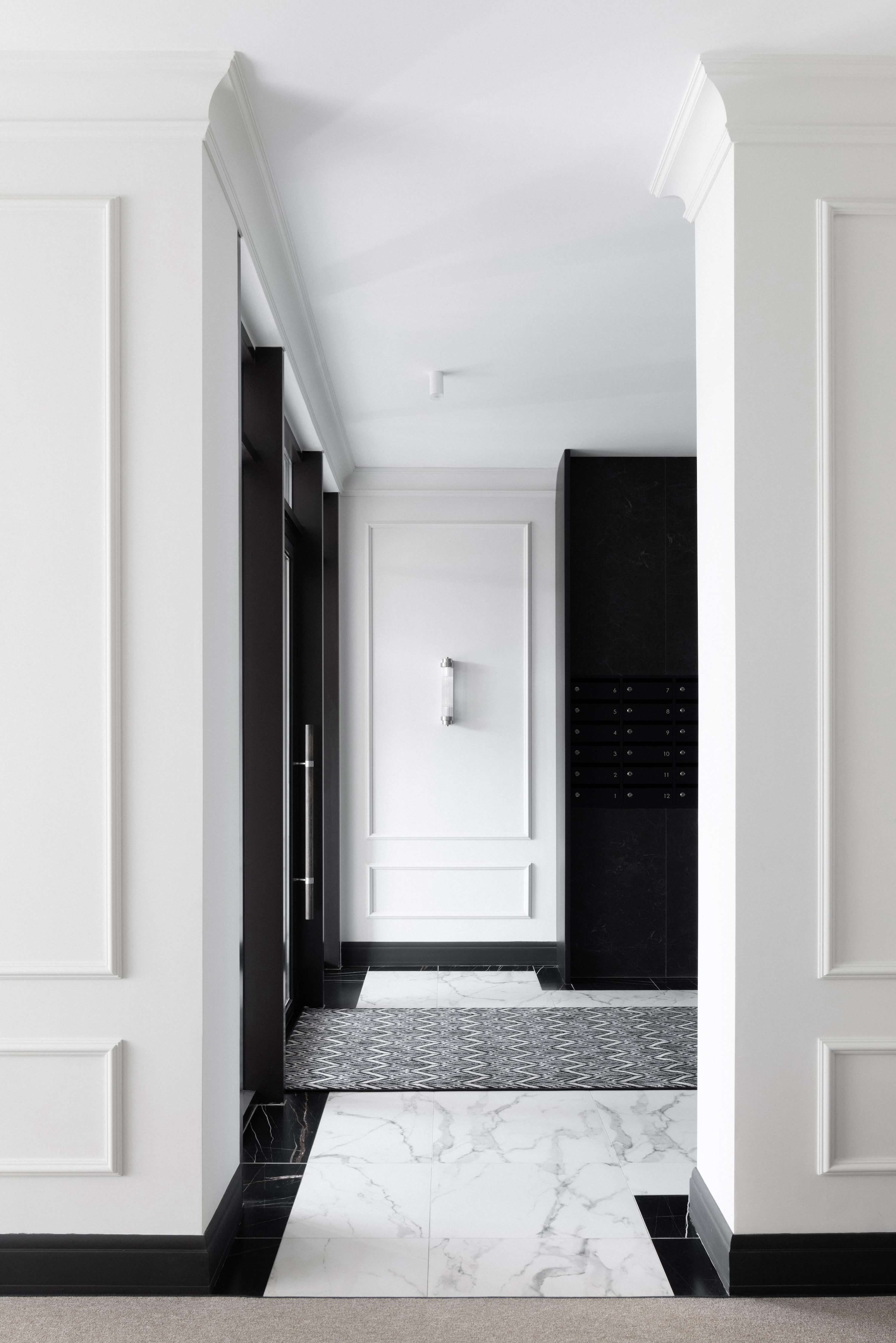 Modern style interior in residential area by Brusnika - Architizer