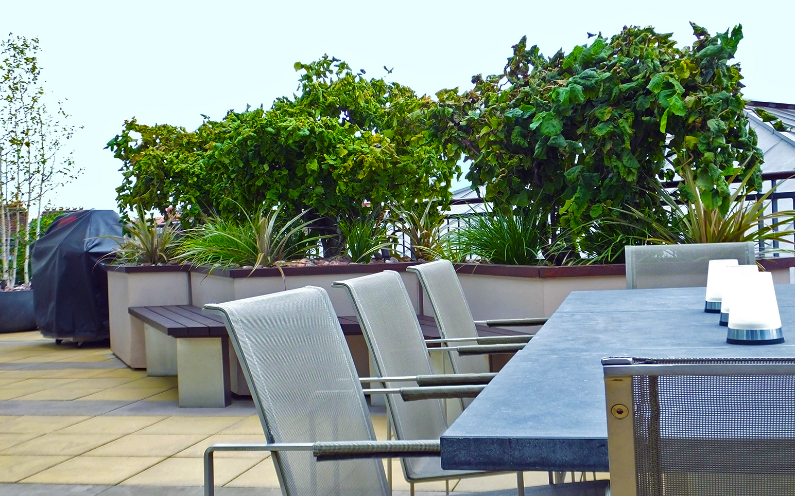 Chelsea Roof Terrace Garden Design by Mylandscapes Roof Garden Design ...