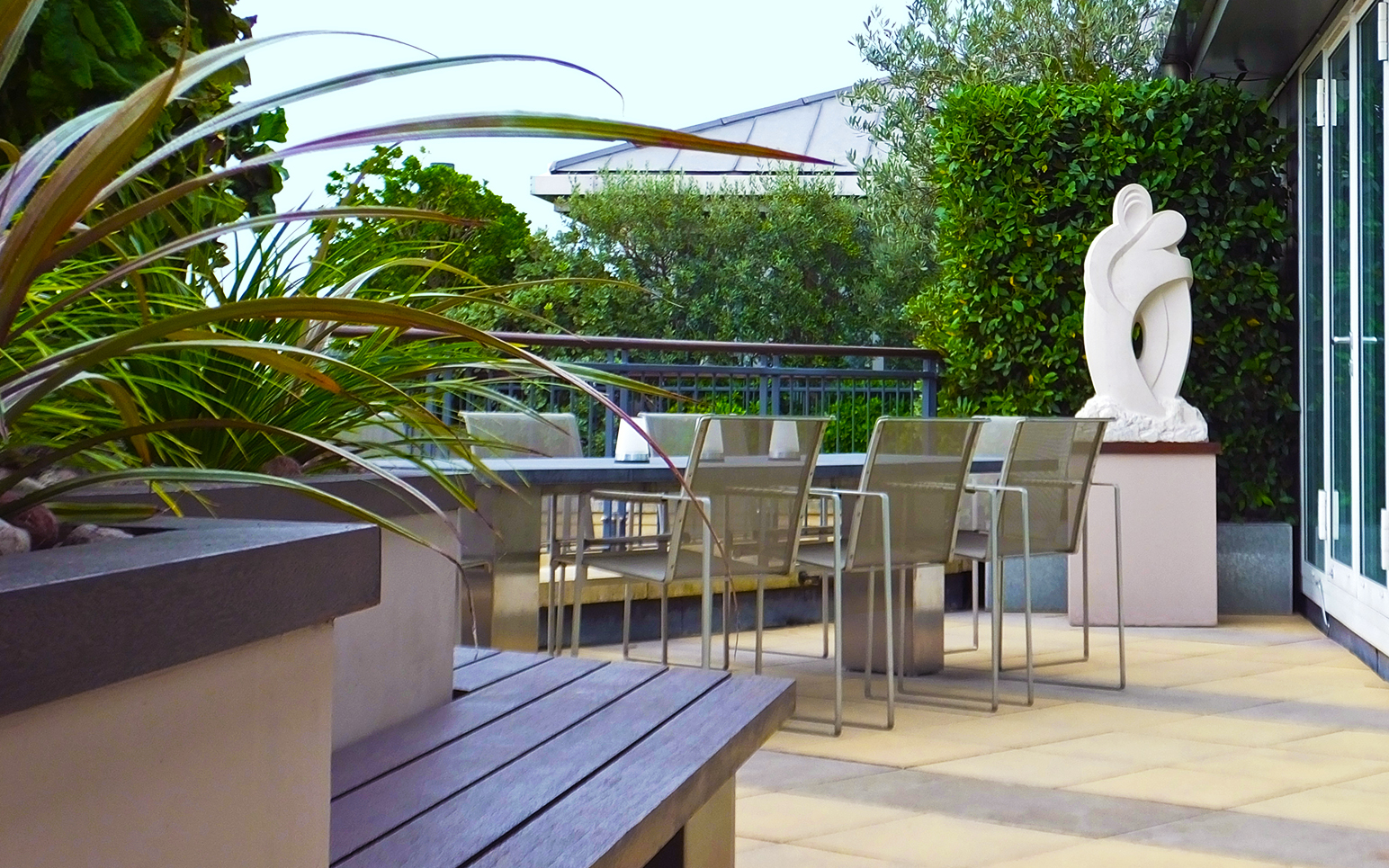 Chelsea Roof Terrace Garden Design by Mylandscapes Roof Garden Design ...