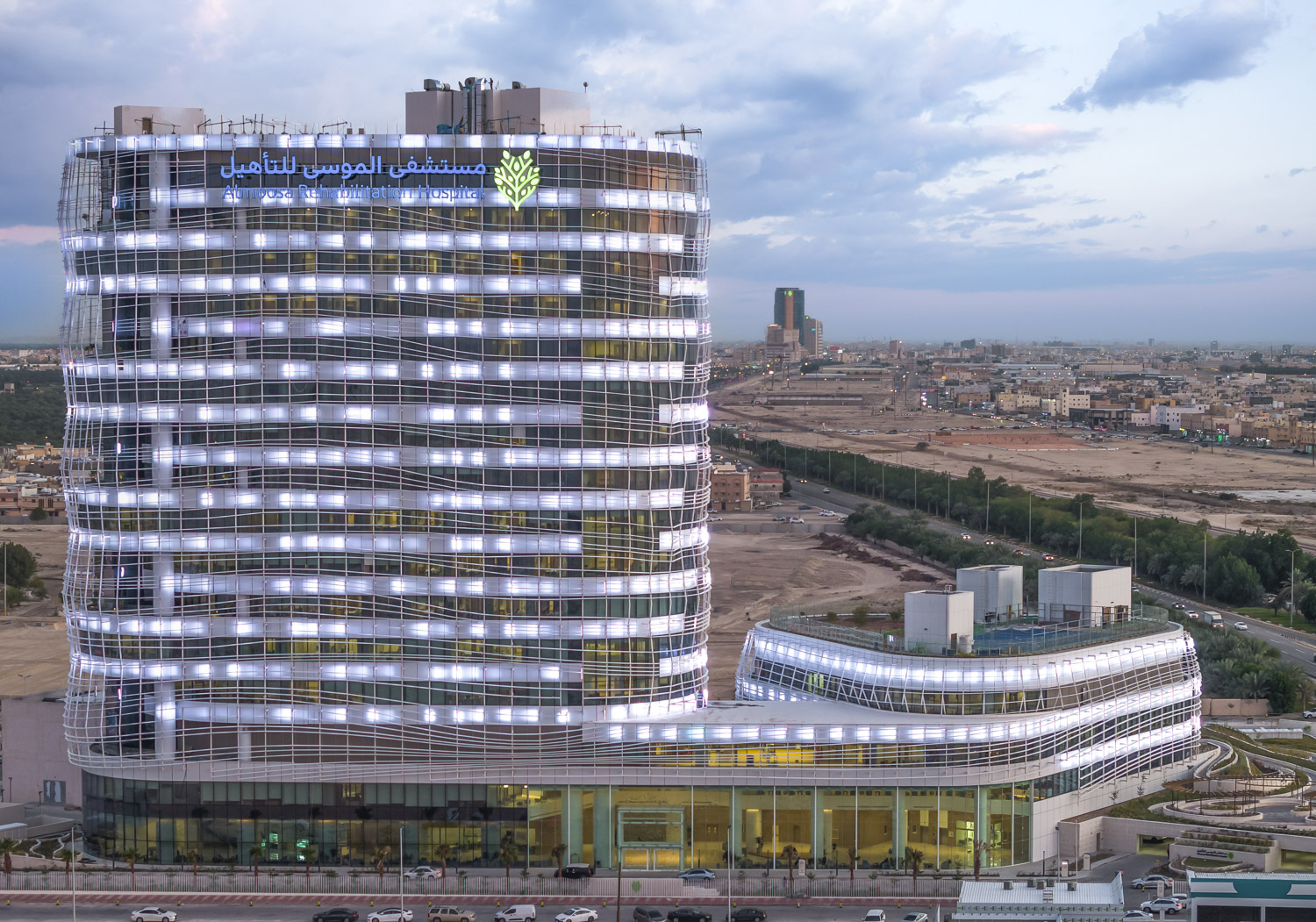 Almoosa Rehabilitation Hospital by HDR - Architizer