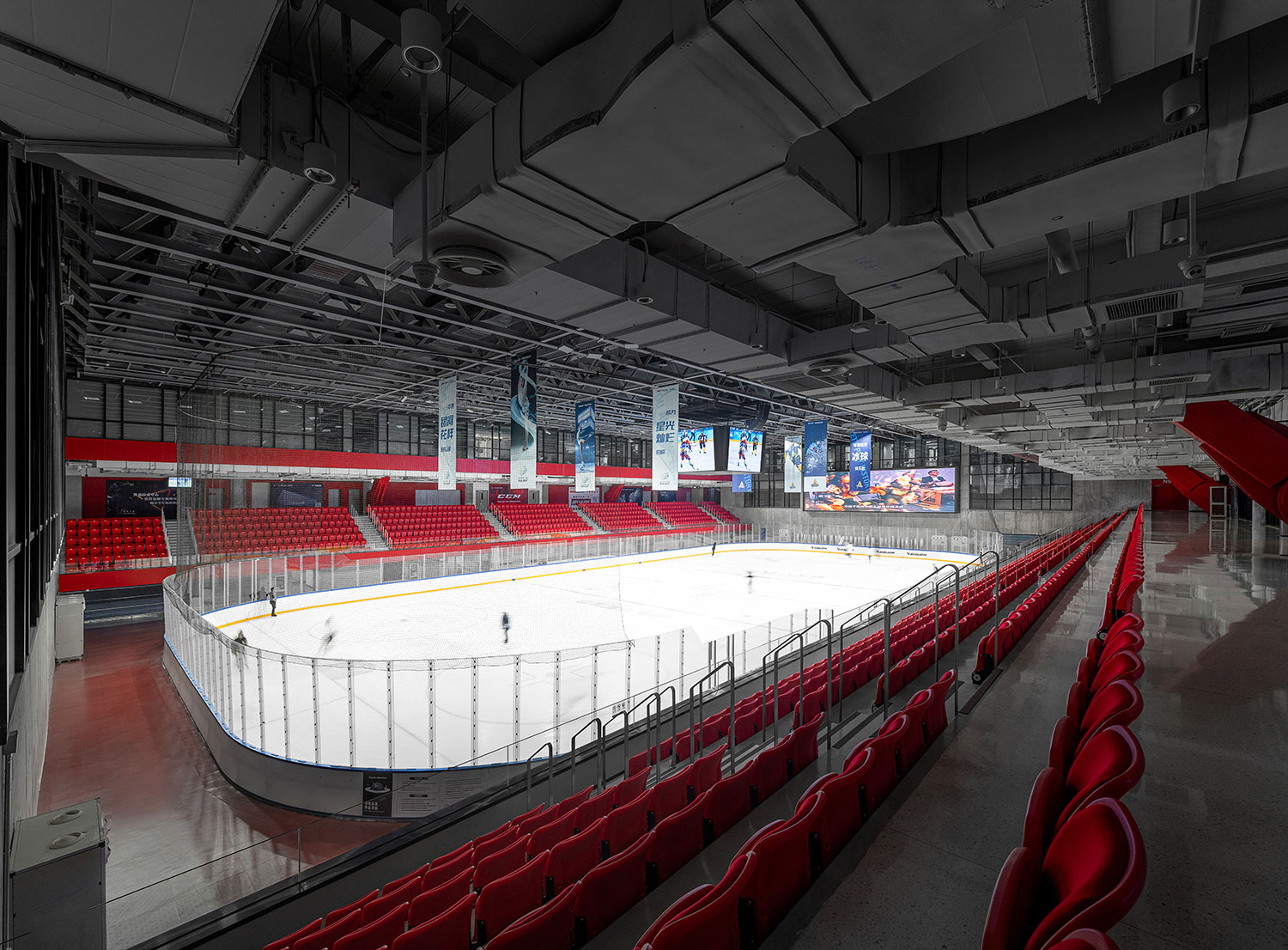 Beijing Winter Olympics "Ice Lattice" · Huaxi LIVE Ice Center by ...