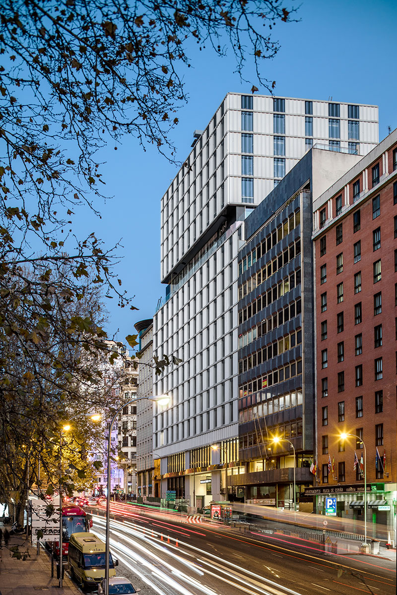 Hotel VP Plaza España by b720 Fermín Vázquez Arquitectos - Architizer