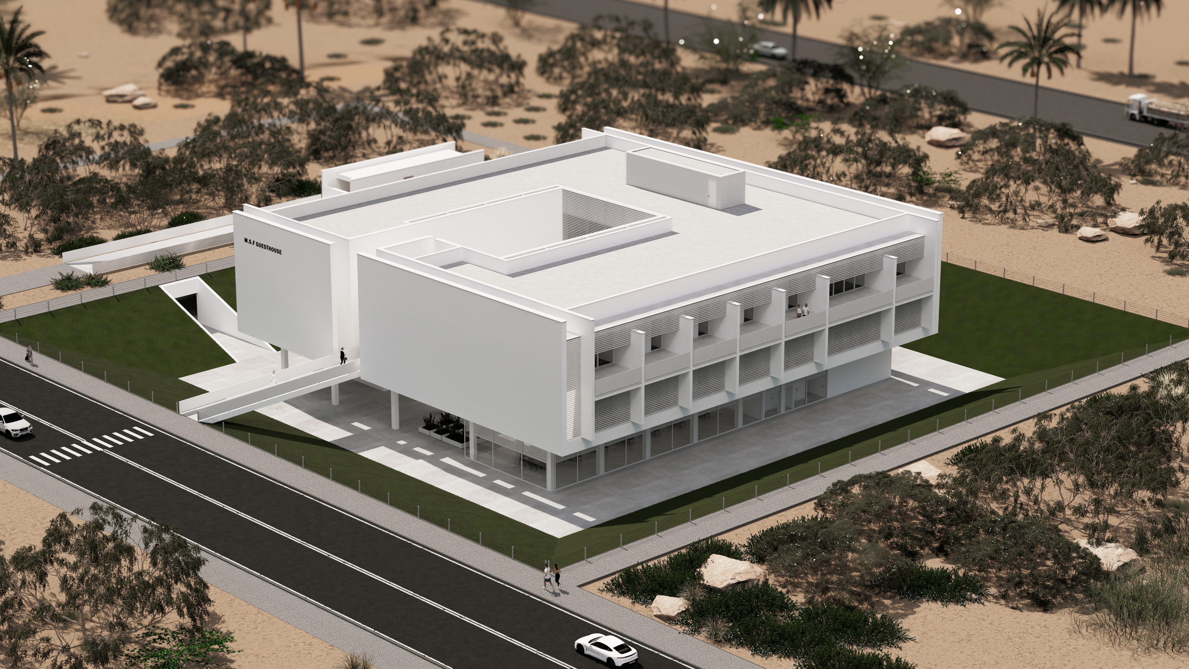 Makran Steel Factory Guesthouse by Vahid Joudi Studio [Architecture + Design + Construction ...