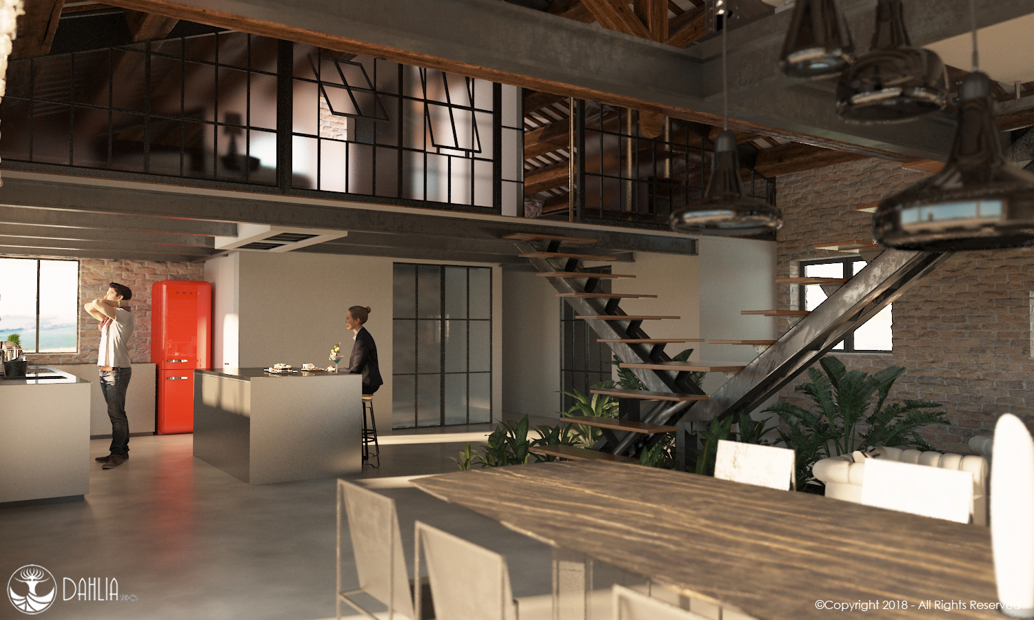 Techno Parrot by Dahlia Studios - Architizer