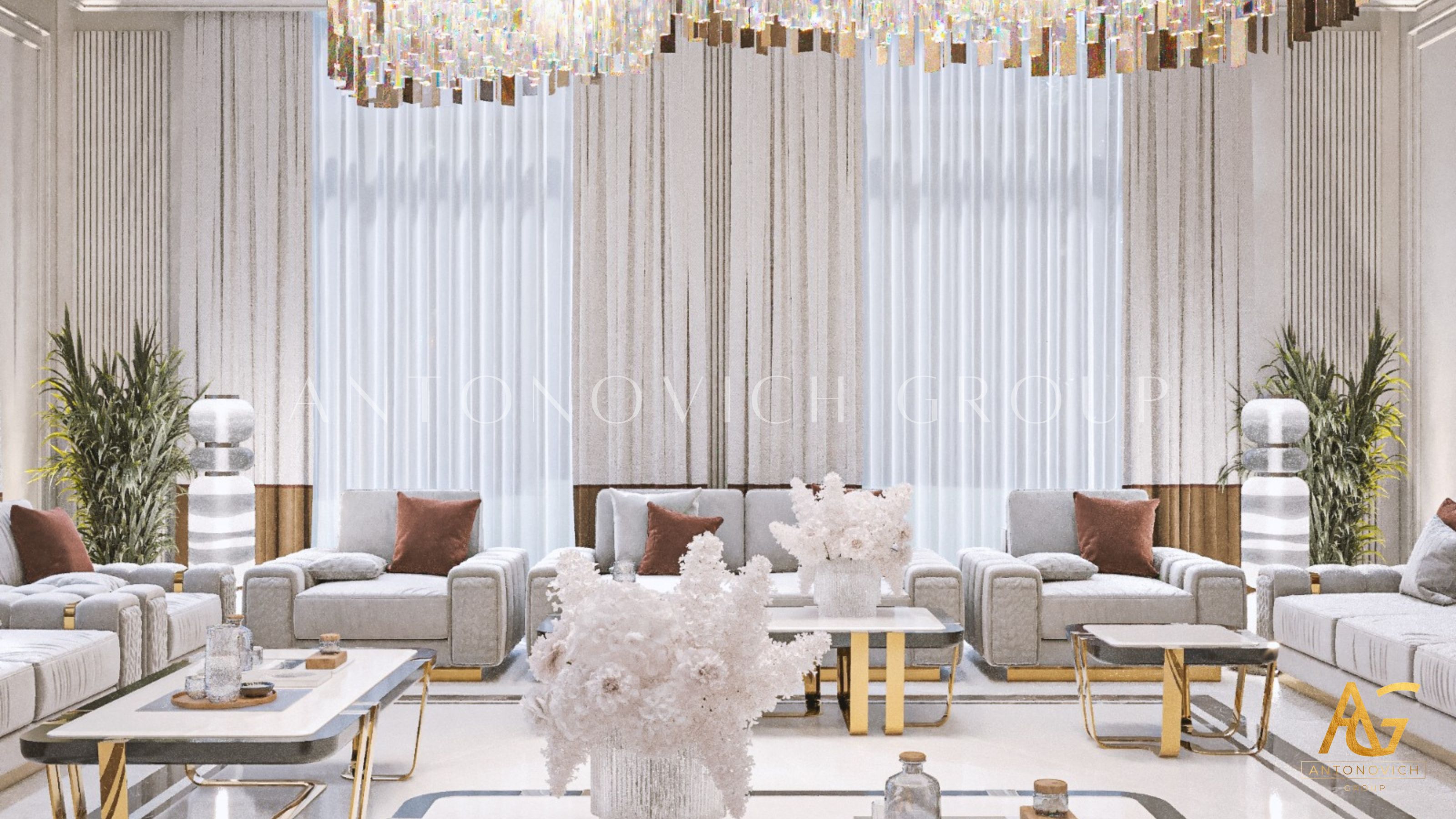 Timeless Elegance in Interior Design by LUXURY ANTONOVICH DESIGN ...