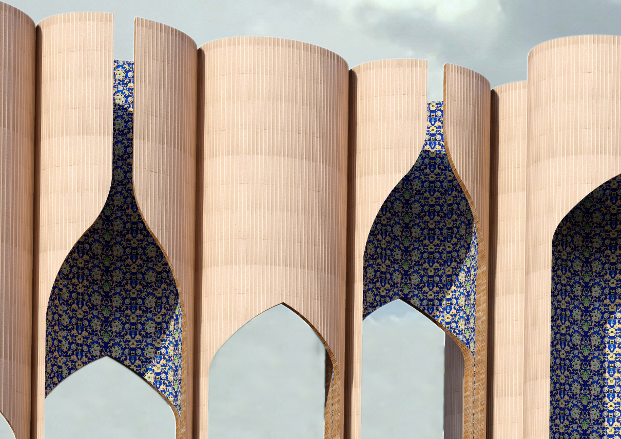 Behesht-Zahra Gate by ARG BAFT - Architizer