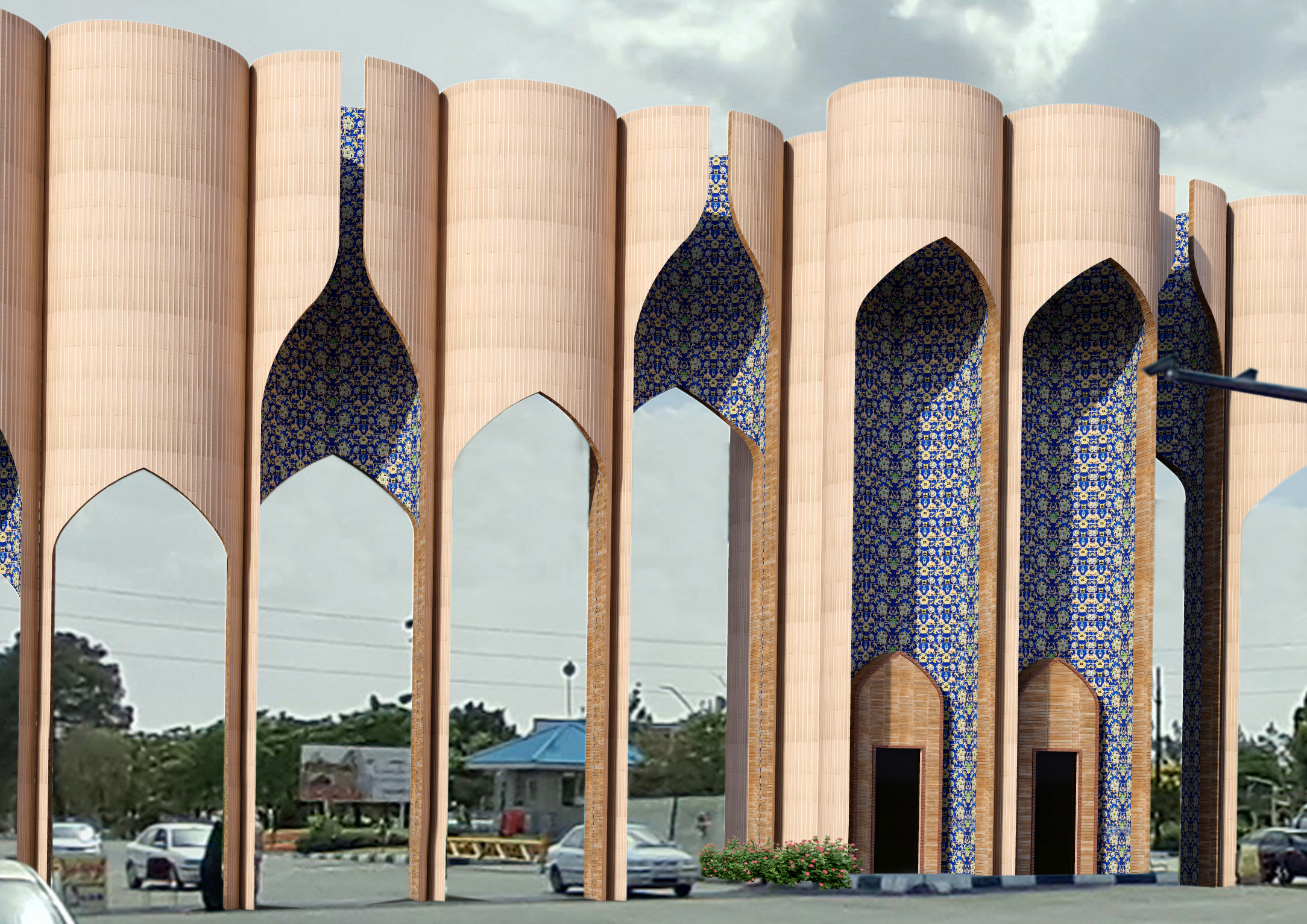 Behesht-Zahra Gate by ARG BAFT - Architizer