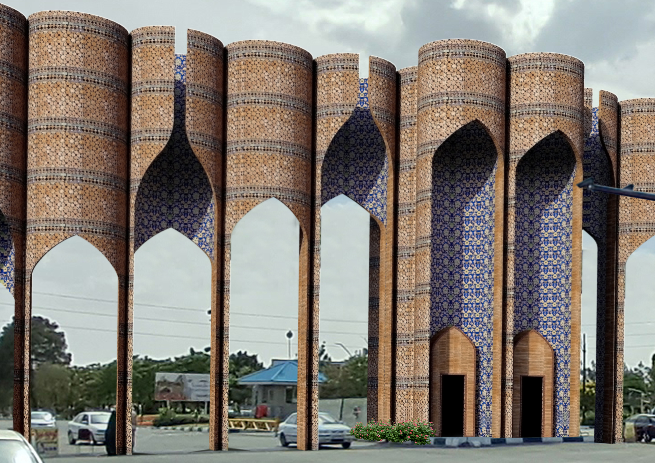 Behesht-Zahra Gate by ARG BAFT - Architizer