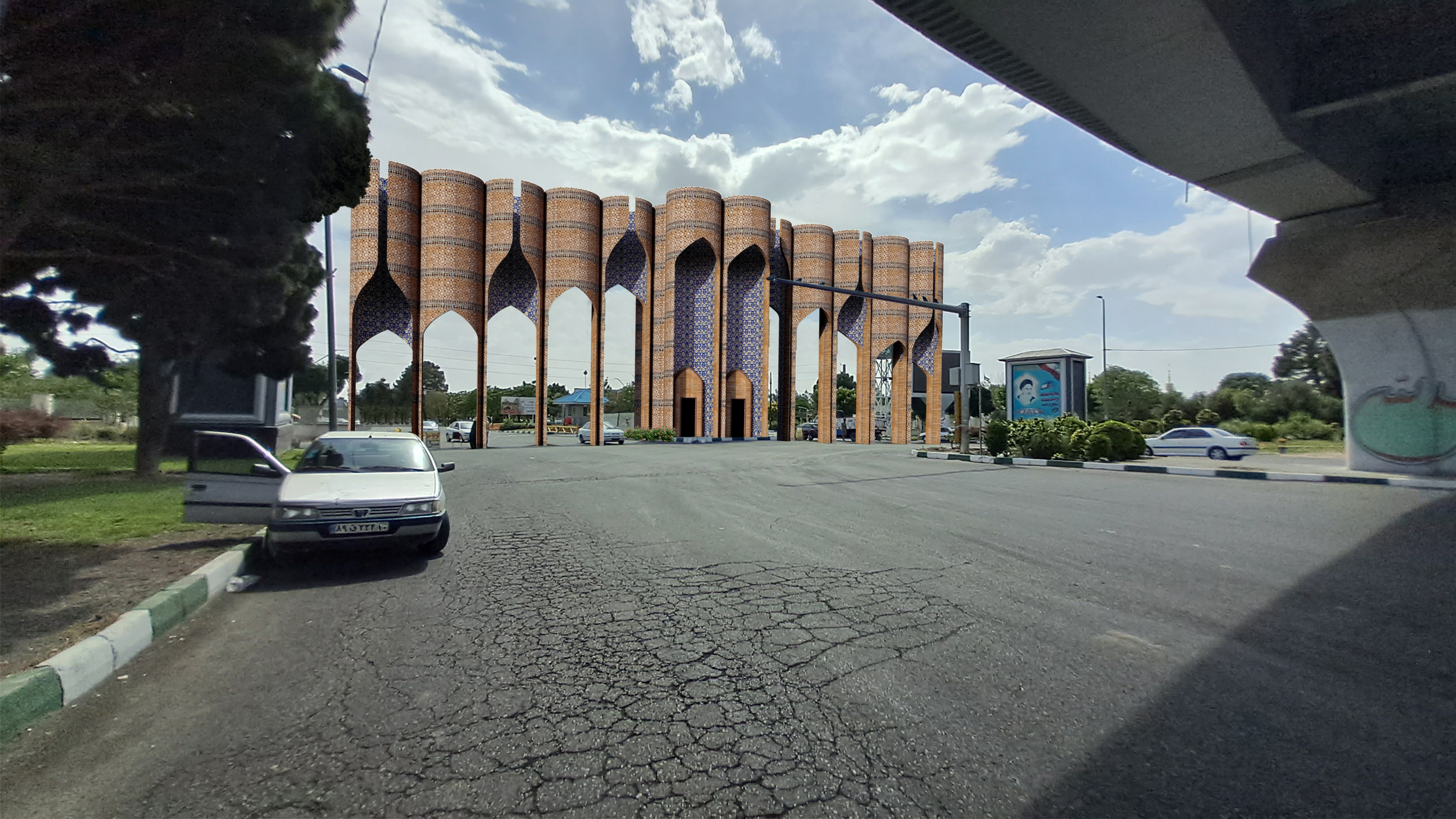 Behesht-Zahra Gate by ARG BAFT - Architizer