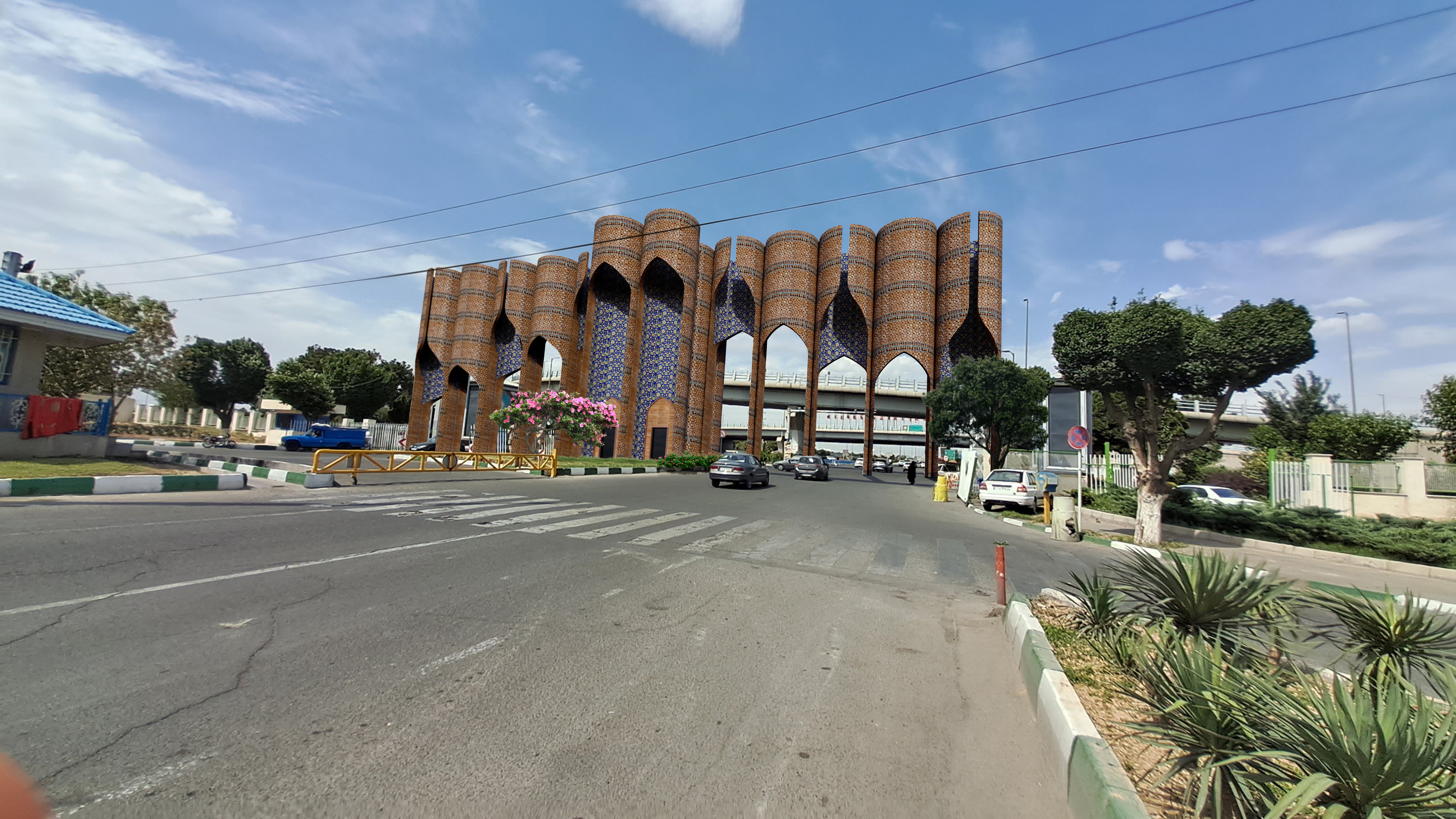 Behesht-Zahra Gate by ARG BAFT - Architizer