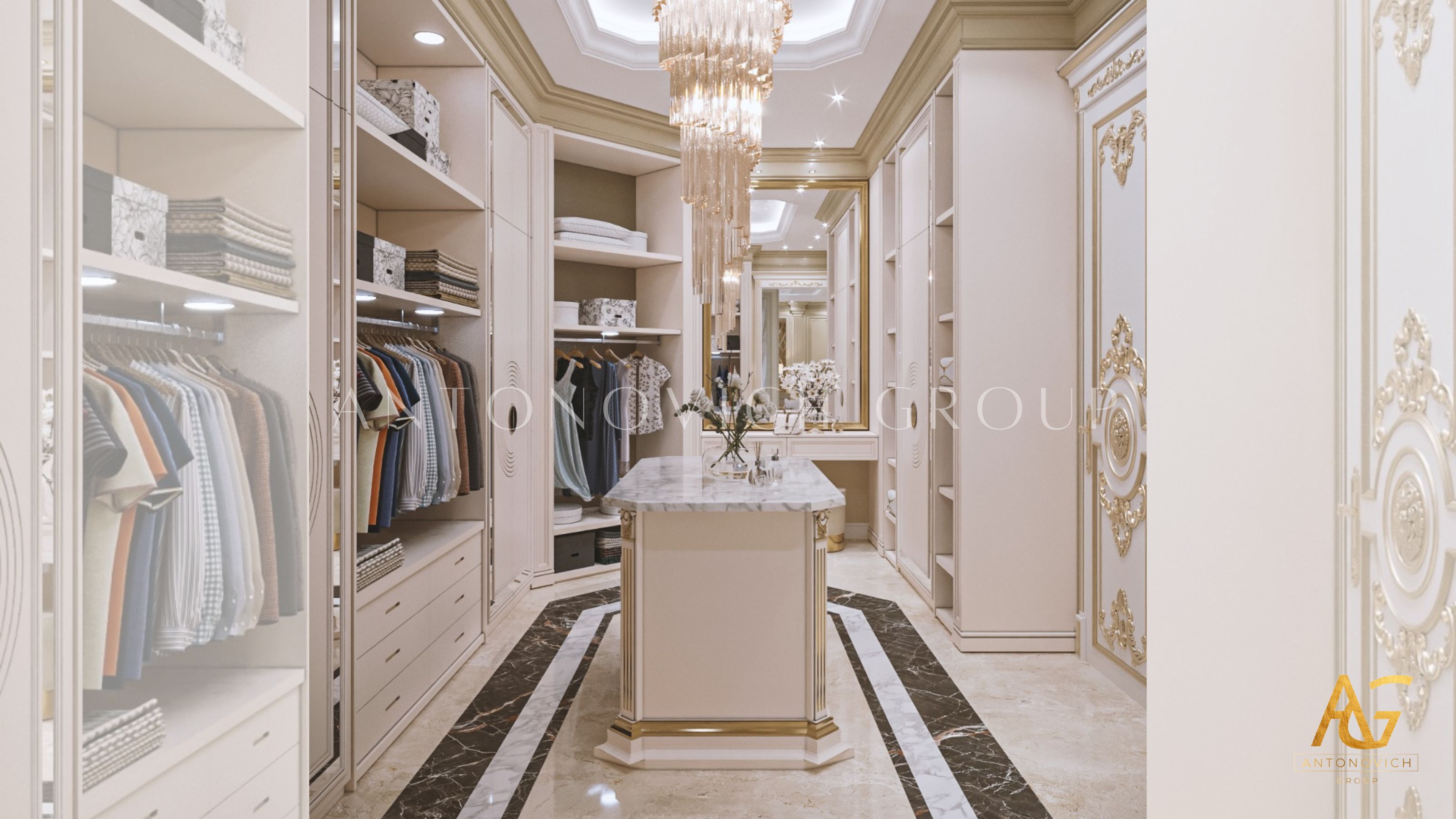 Master Dressing Rooms as Statements of Style by LUXURY ANTONOVICH ...