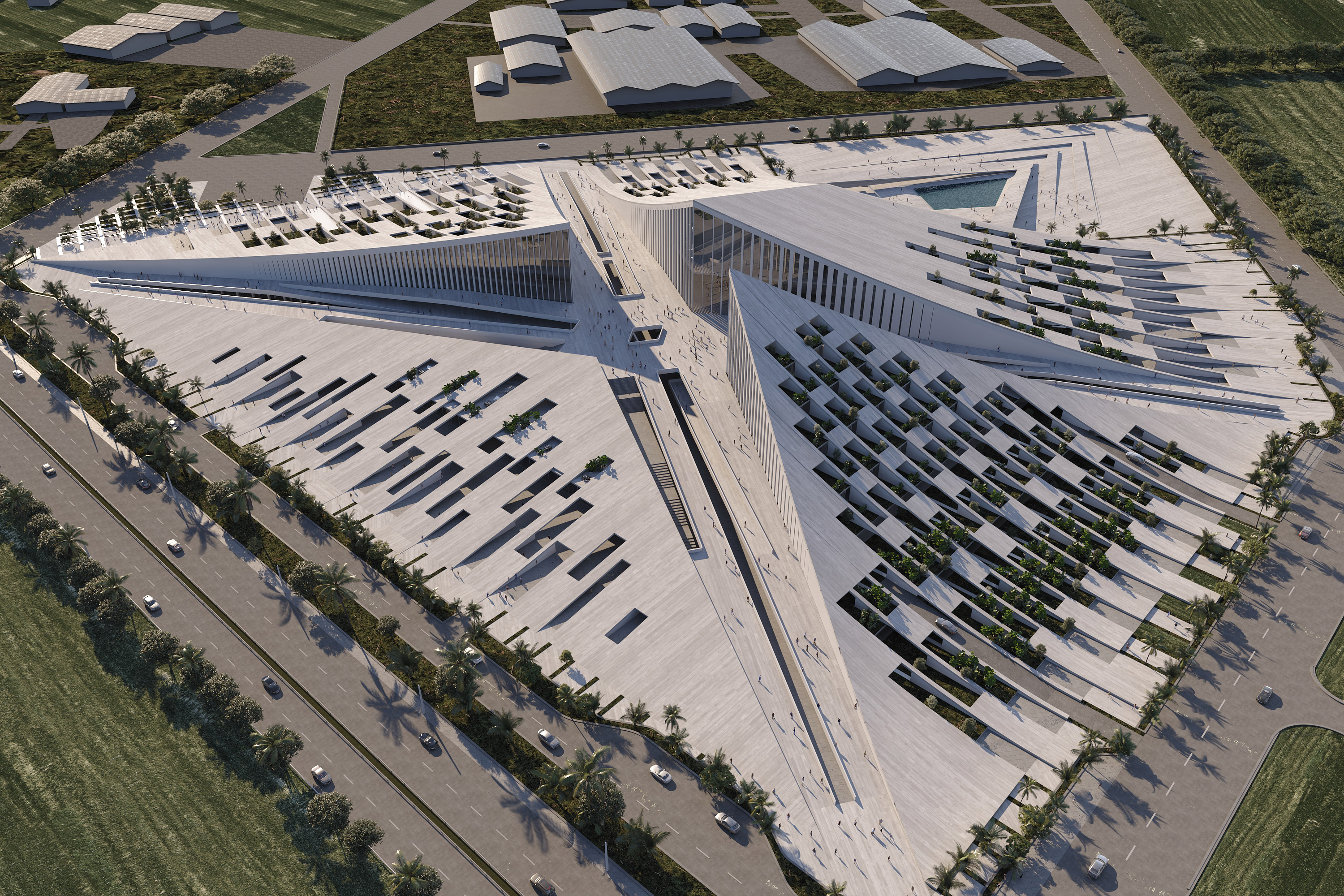 Saeed International Commerce Center by MARZ design and architecture ...