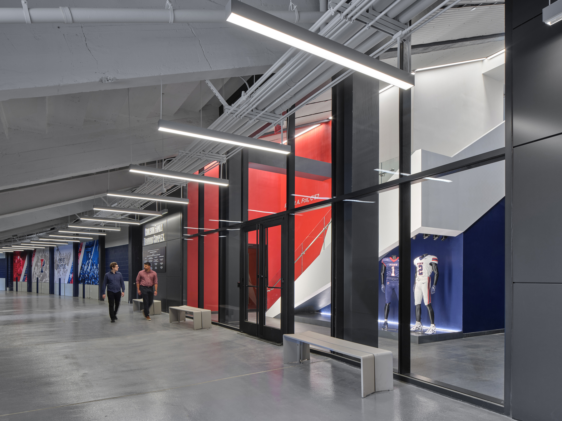 University of Pennsylvania, Penn Locker Room by EwingCole - Architizer