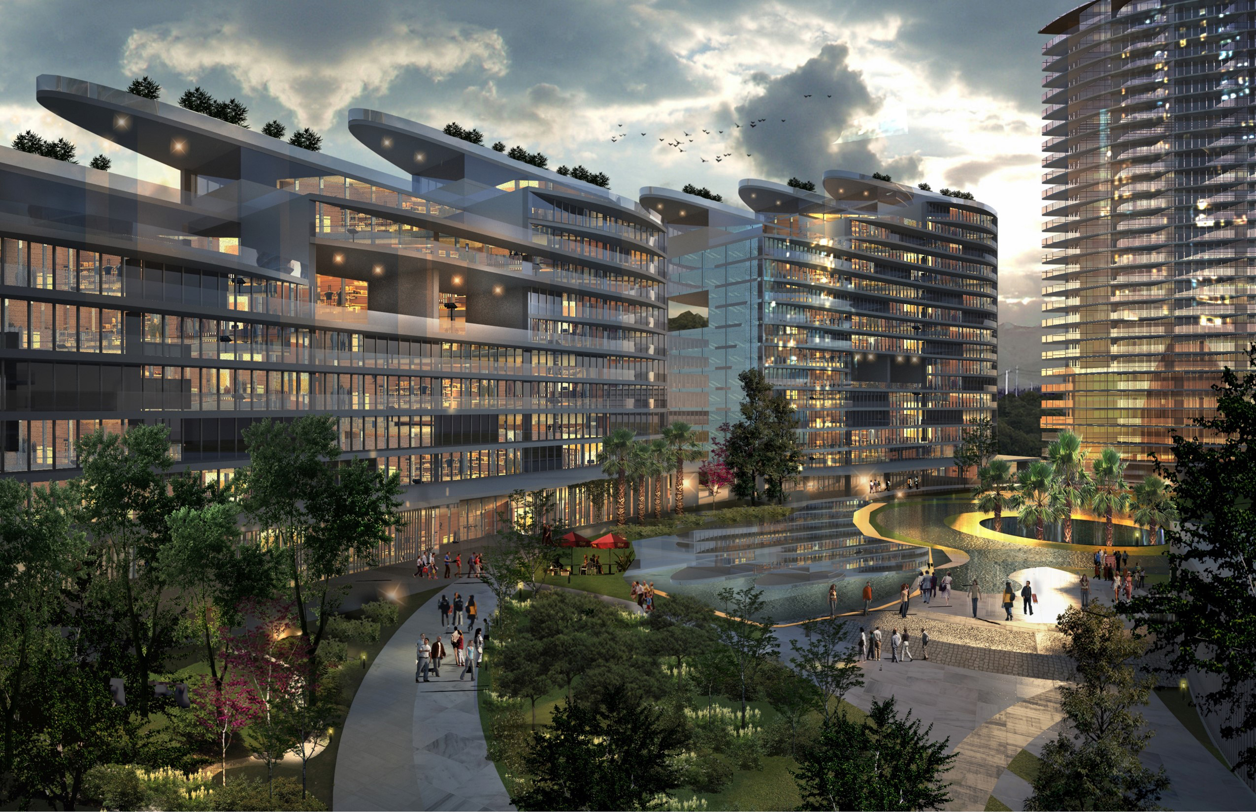 Downtown - Bosque Real by Gomez Vazquez International - Architizer