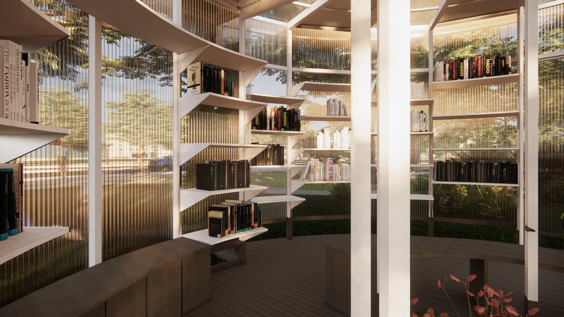 The Book Stop 5 by WTA Design Studio - Architizer