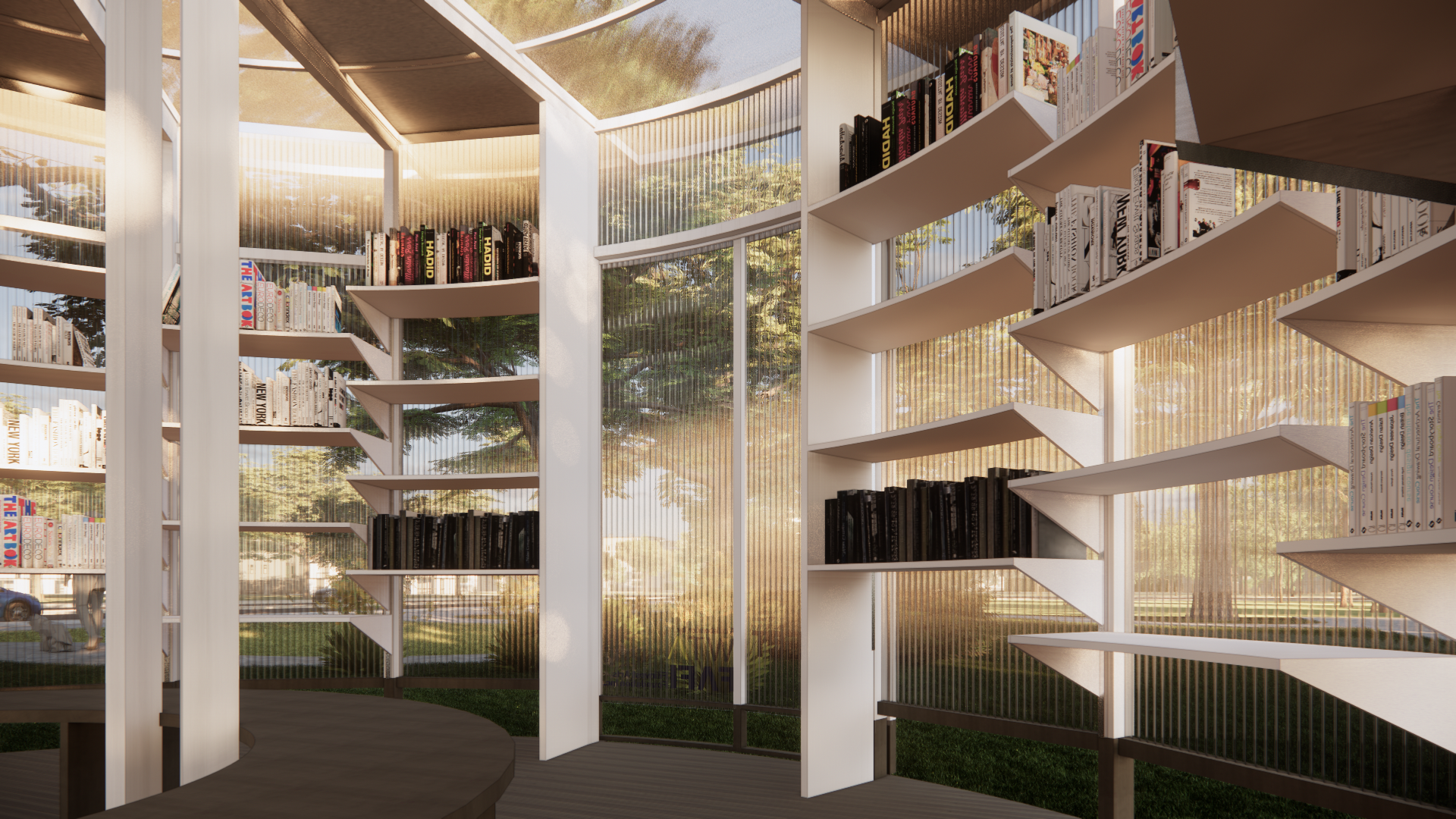 The Book Stop 5 by WTA Design Studio - Architizer