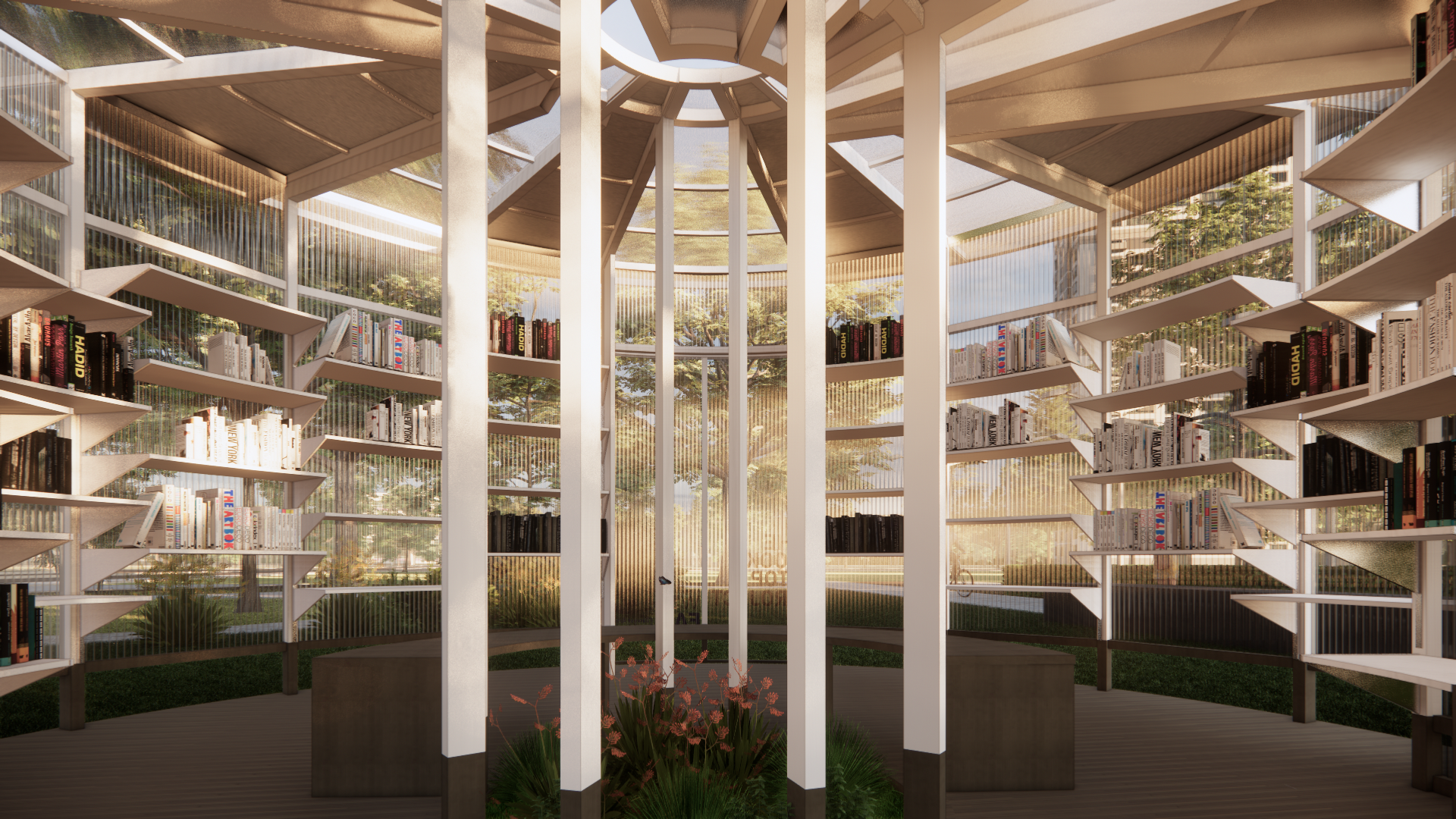 The Book Stop 5 by WTA Design Studio - Architizer