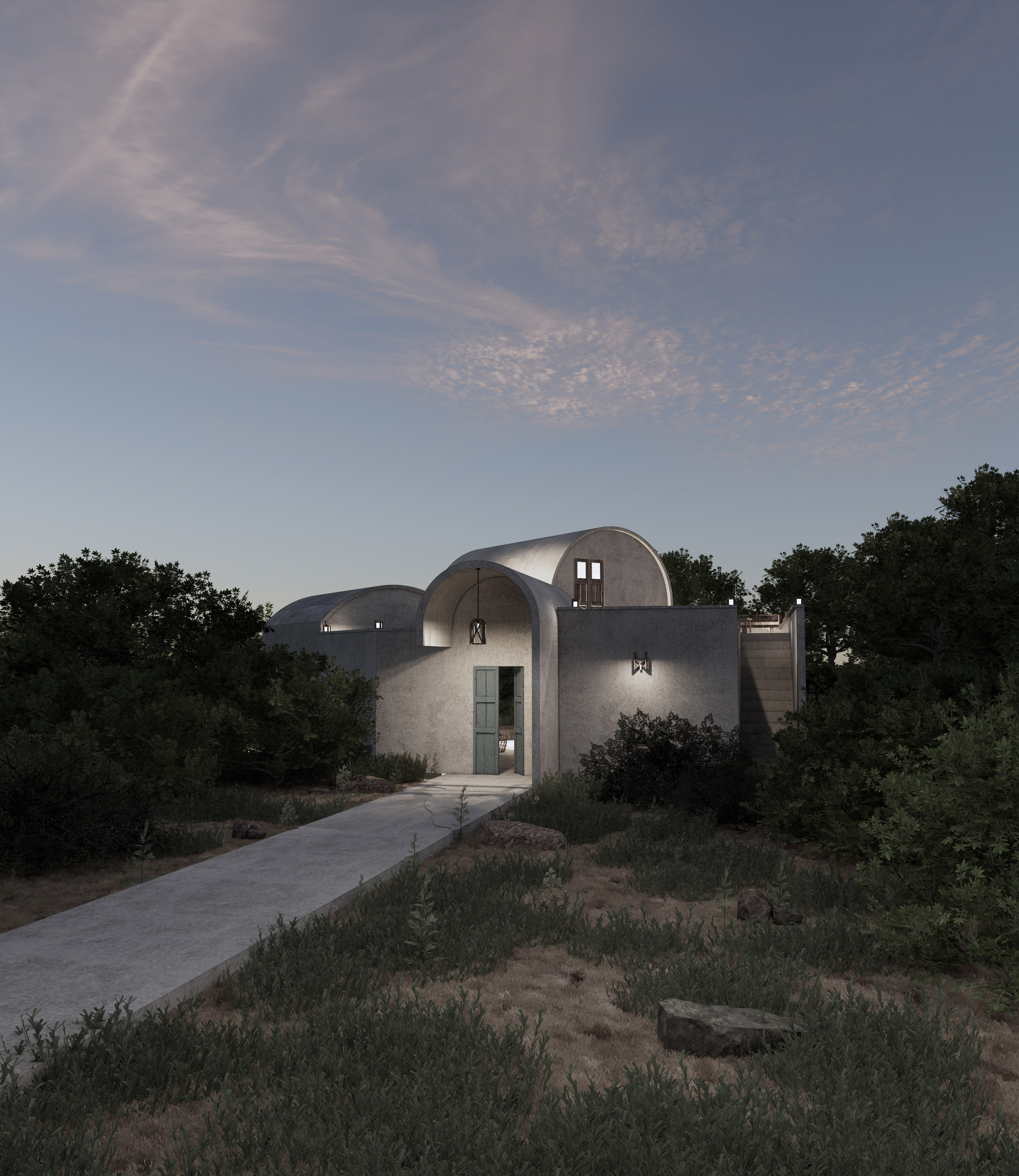A Garden House In Farashah by Context studio - Architizer