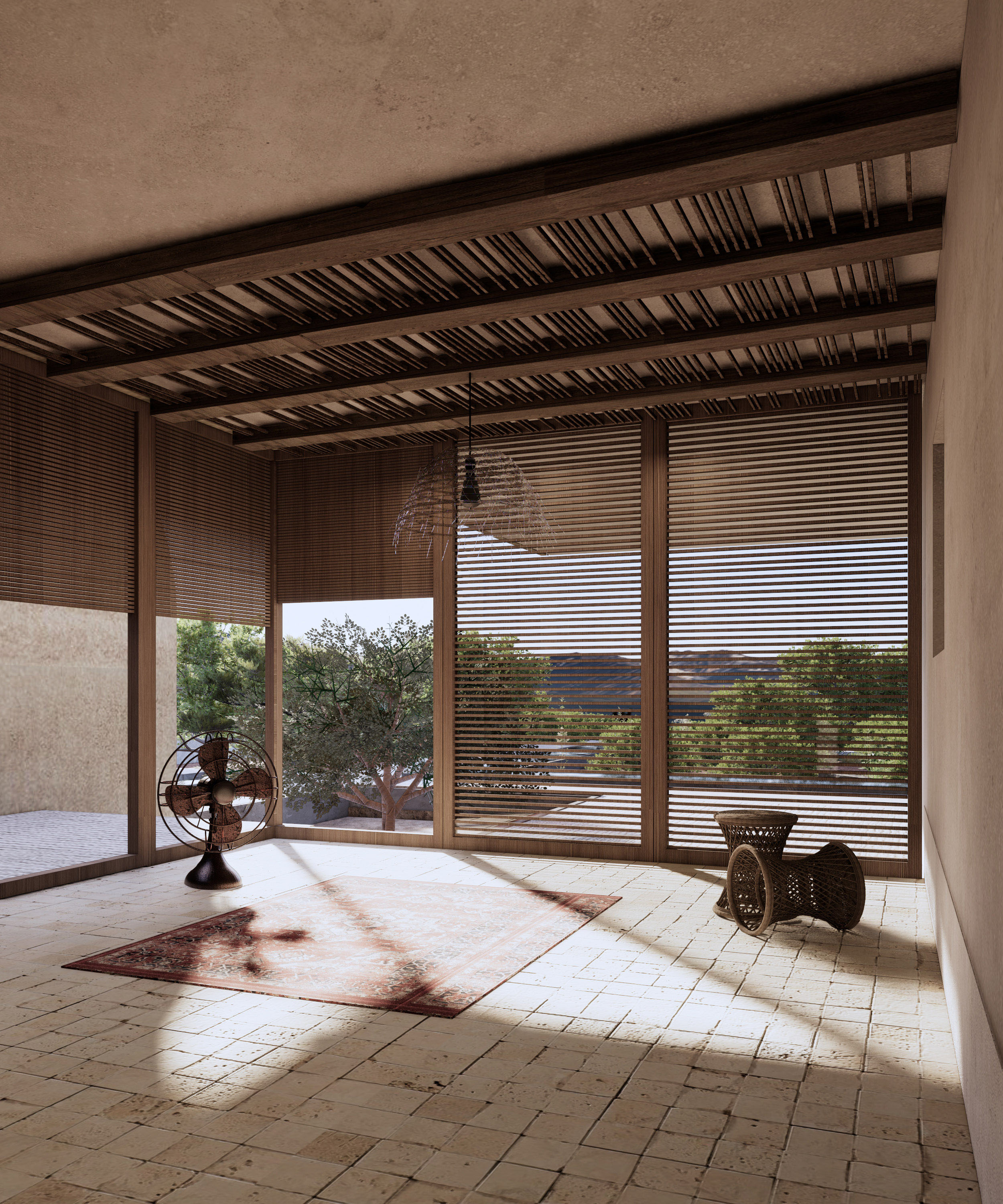 A Garden House In Farashah by Context studio - Architizer